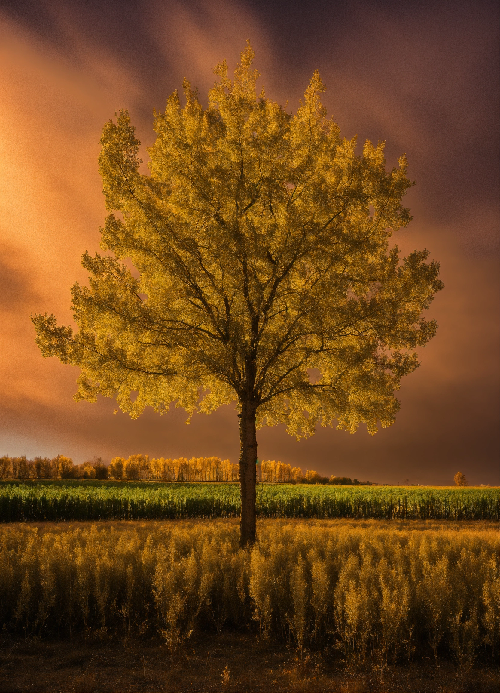 Lexica - Bio incandescent Poplar tree