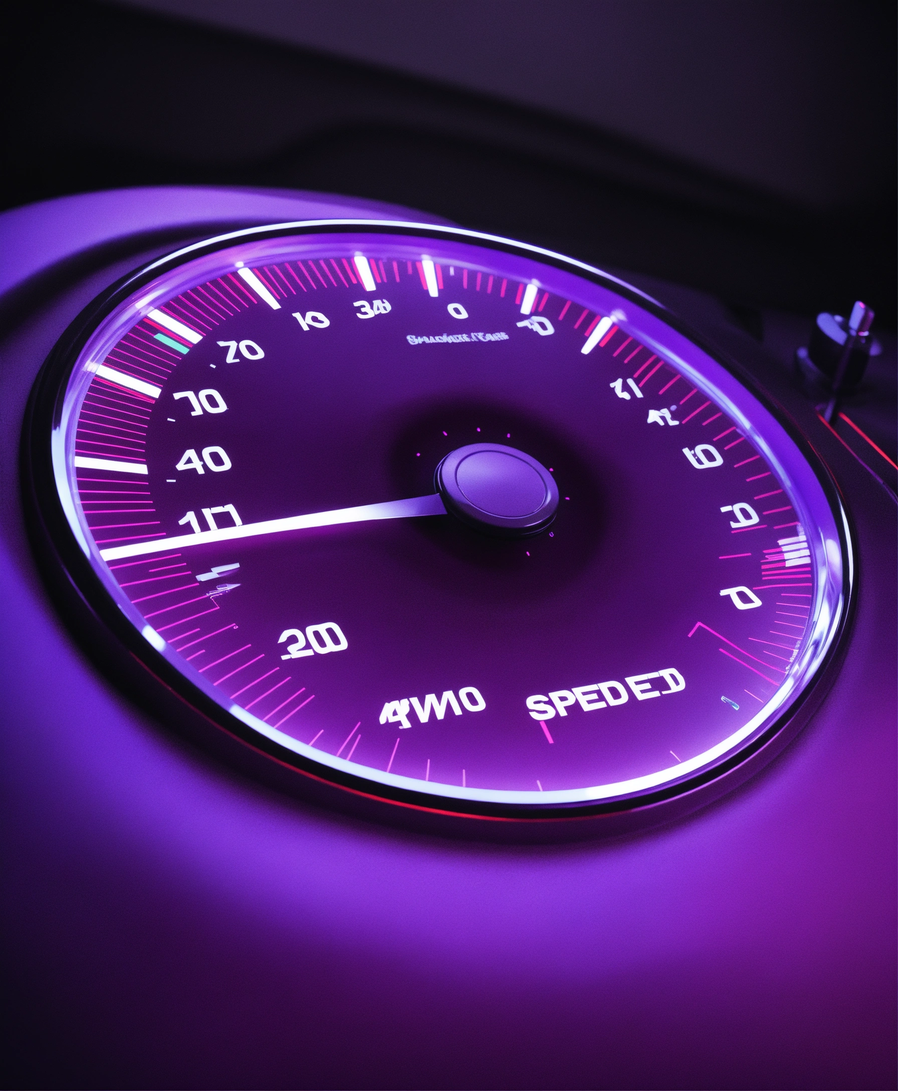 Lexica - 3D render of a car's speed dashboard designed in a vibrant and ...