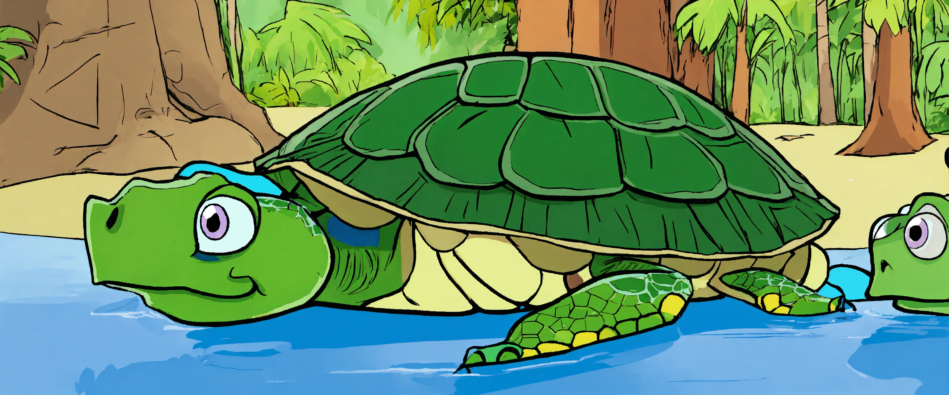 Lexica - Leader of the Jungle Jumble Jamboree Crew, a wise old turtle ...