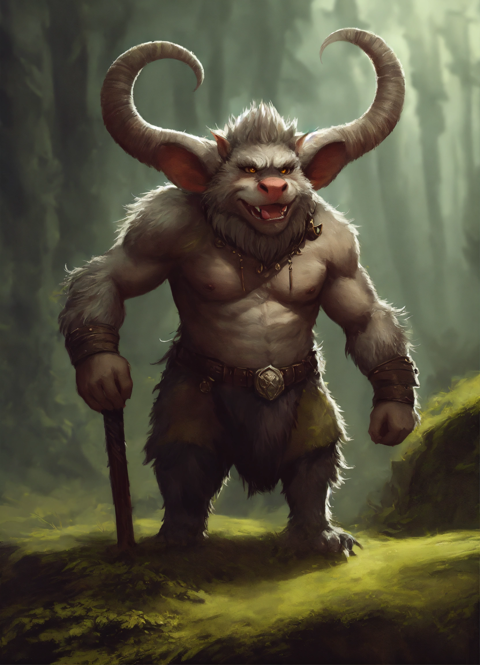 Lexica - Digital painting, illustration, creature concept art, a kind ...