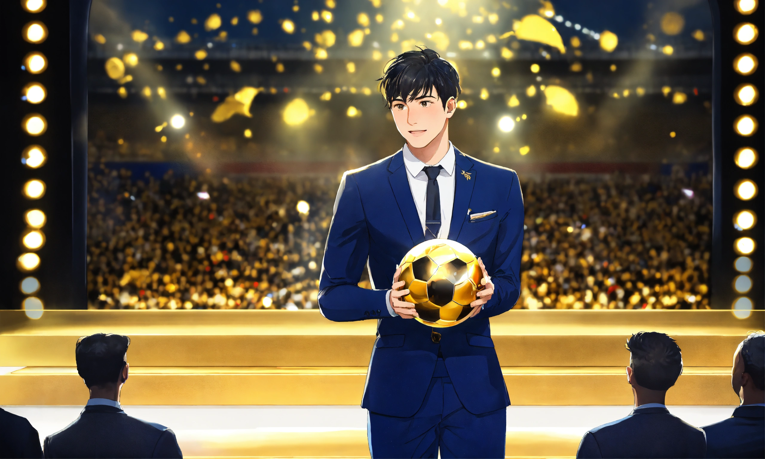 Lexica - Awarding the golden ball to the best football player, half of ...