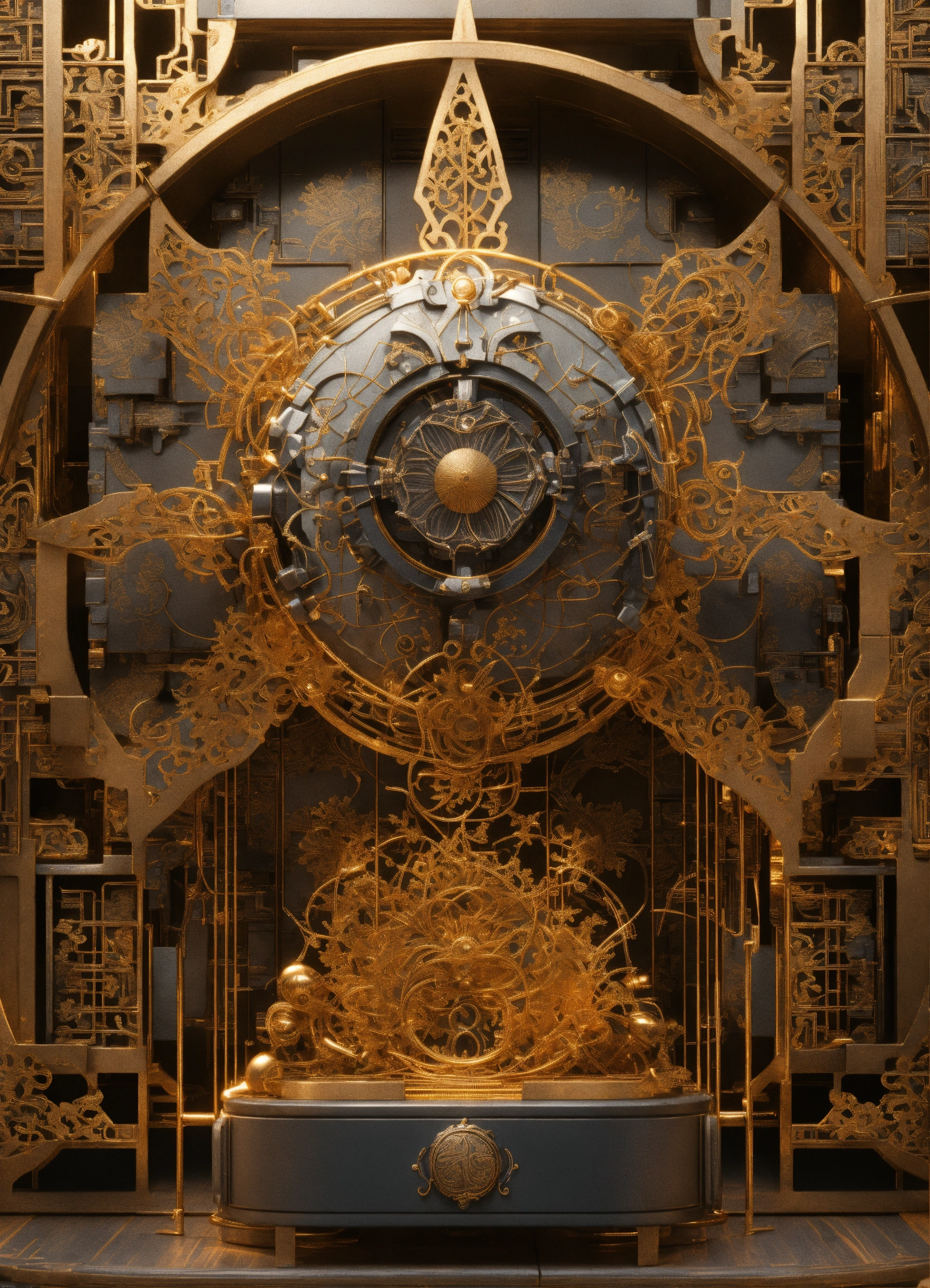 Lexica - Complex 3d render ultra detailed of a edo period high elf sci ...