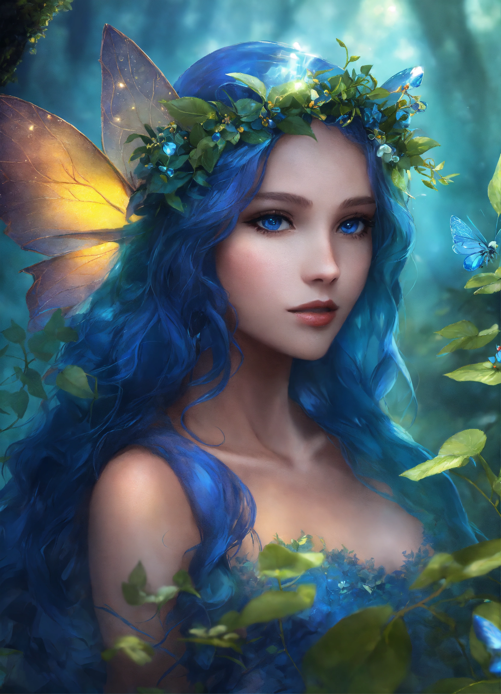 Lexica - Enchanted woodland fairies, sapphire, enchanted garden, dnd ...