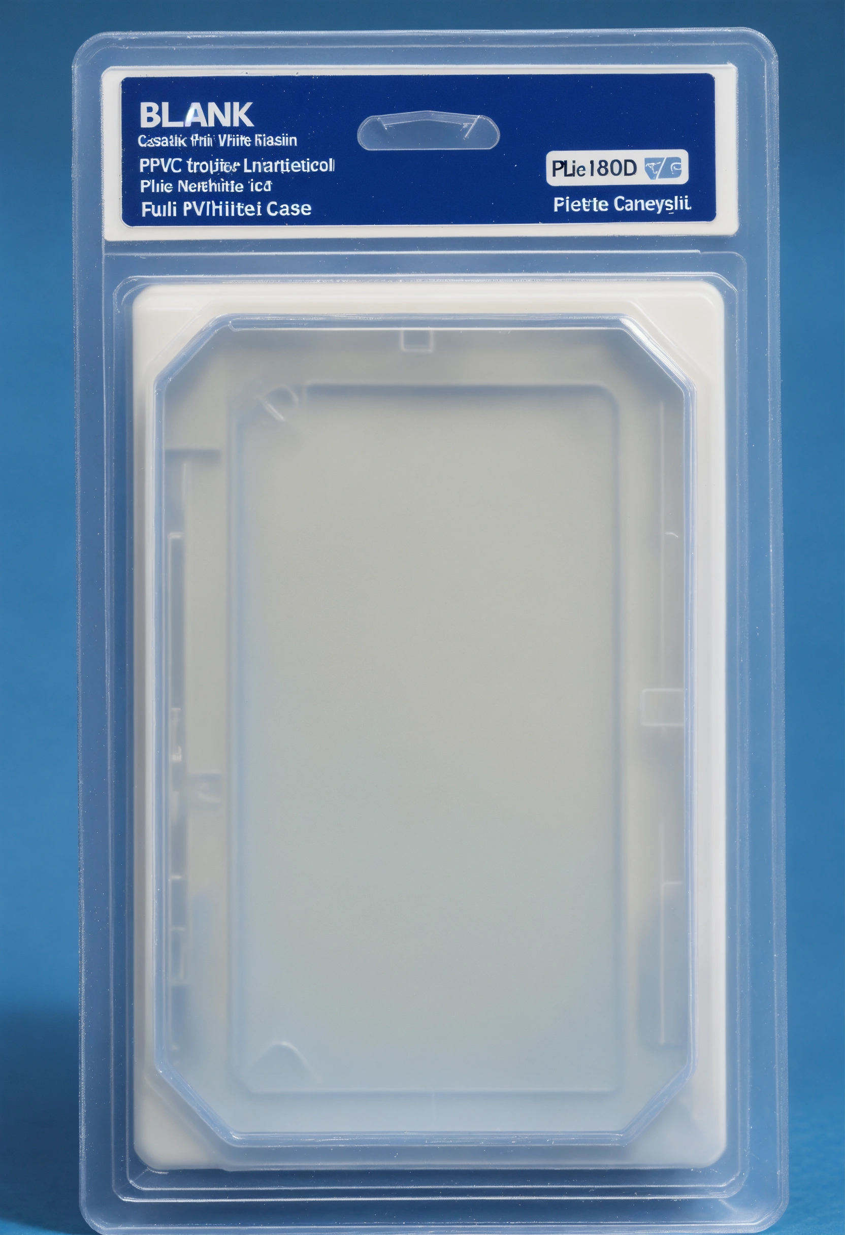 Lexica - (((Blank white))) a picture of a PVC tcg plastic casing ...