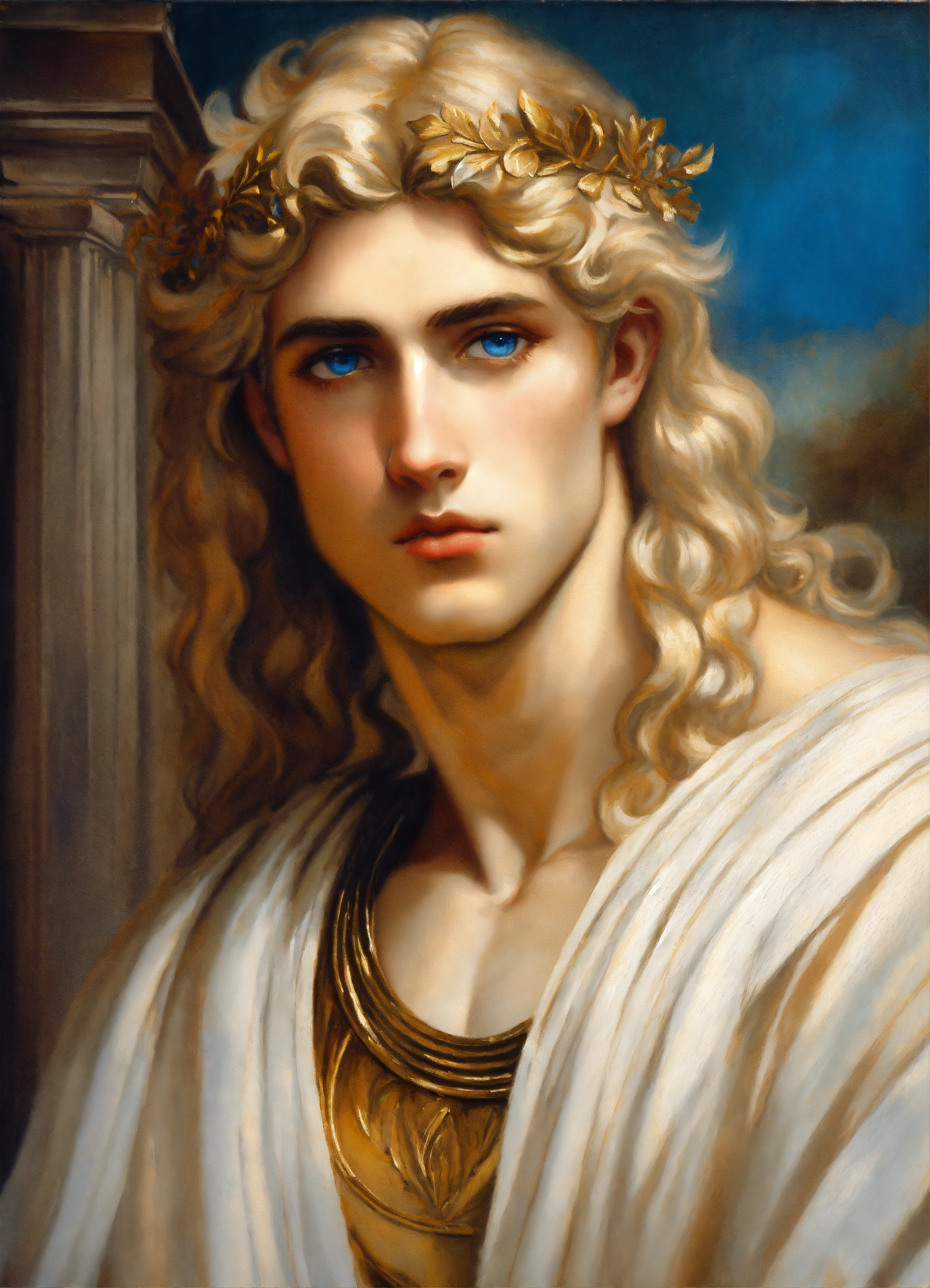 Lexica - Painting. soft focus. Oil painting. Neoclassical art. Pre ...