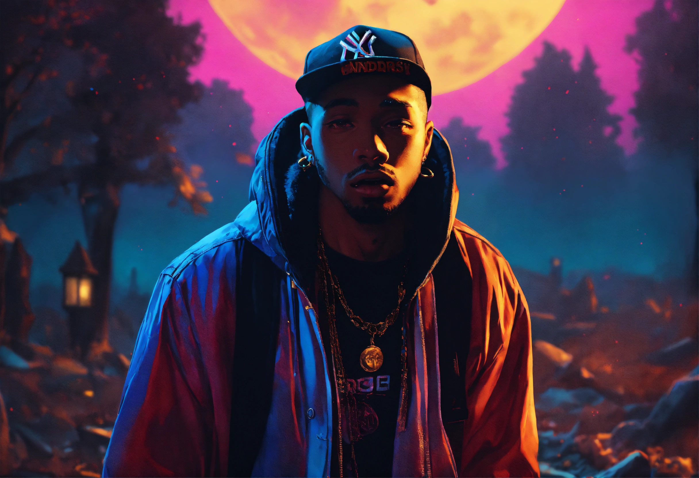 Lexica - A funky rapper is dropping dope rhymes in a haunted graveyard ...