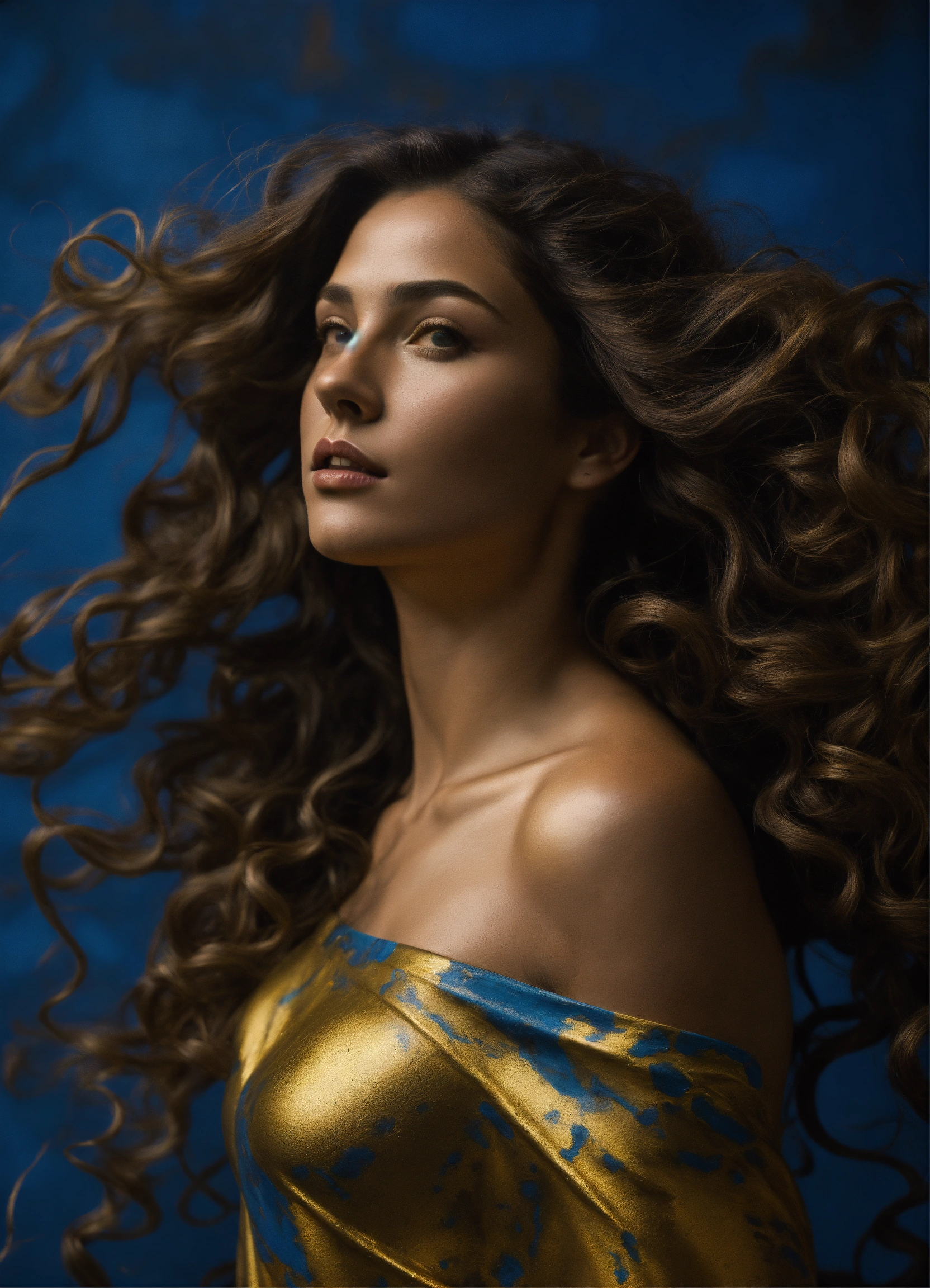 Lexica - Full-length view, looking straight, natural standing pose ...