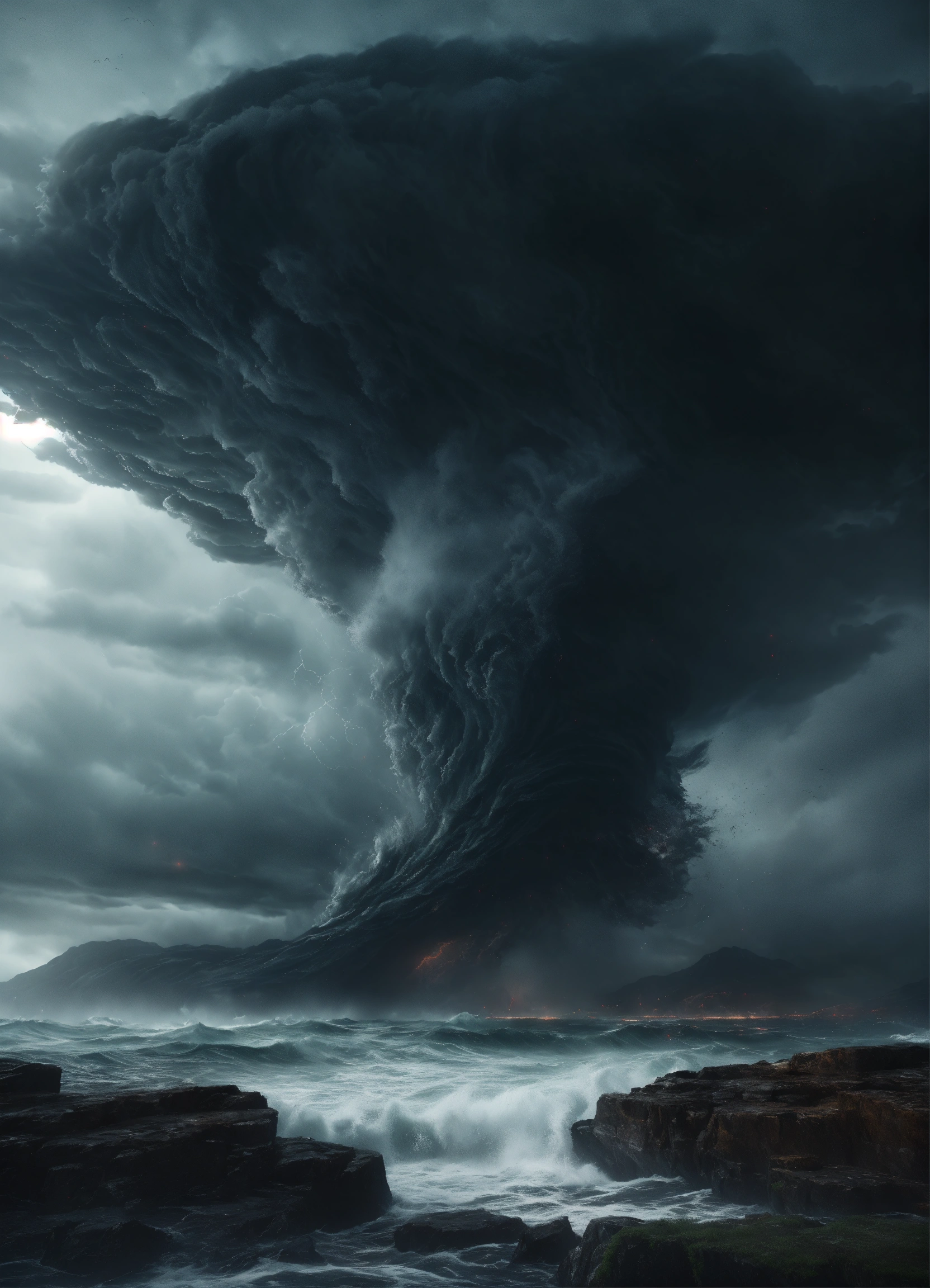 Lexica - Amidst a stormy mental landscape, anxiety manifests as ...