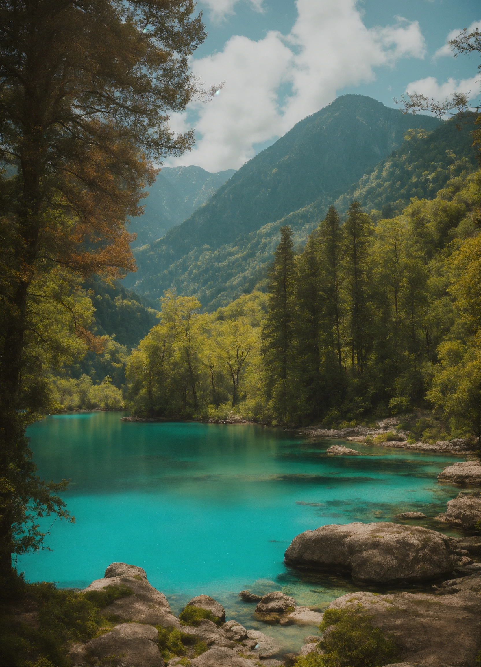 Lexica - Turquoise scene