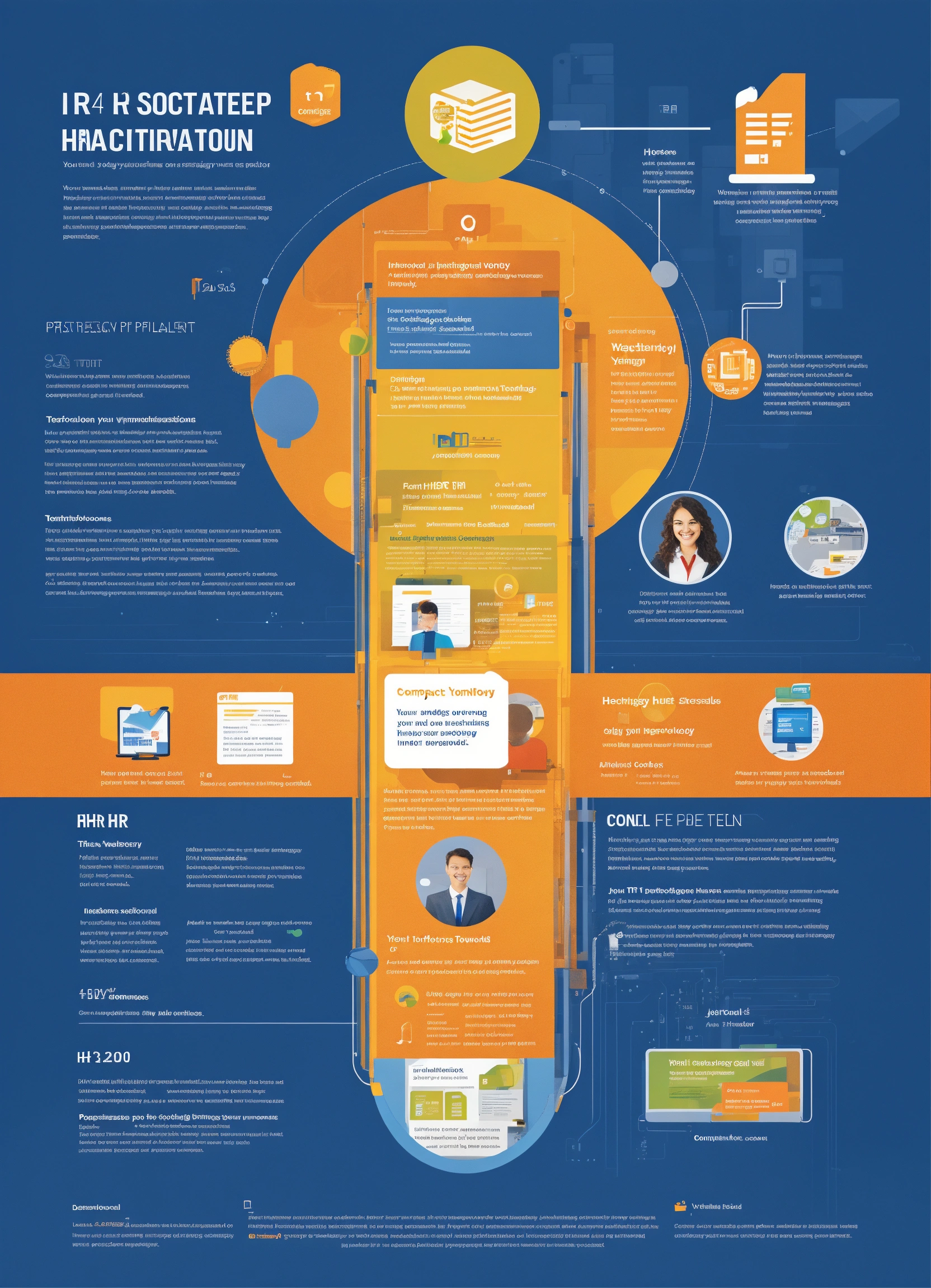 Lexica - Create a design concept for a poster promoting an HR company ...