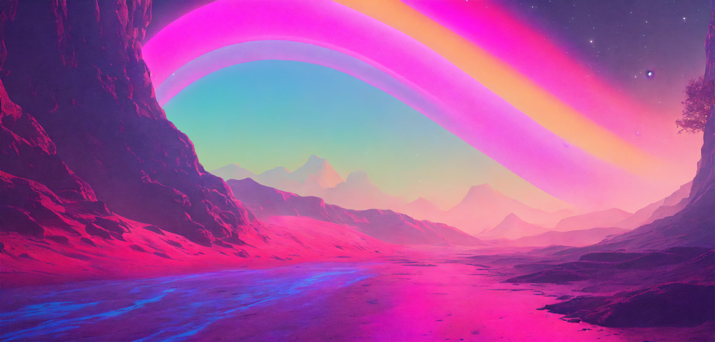 Lexica - In Psychic Waves visuals, textures serve as calming, even ...