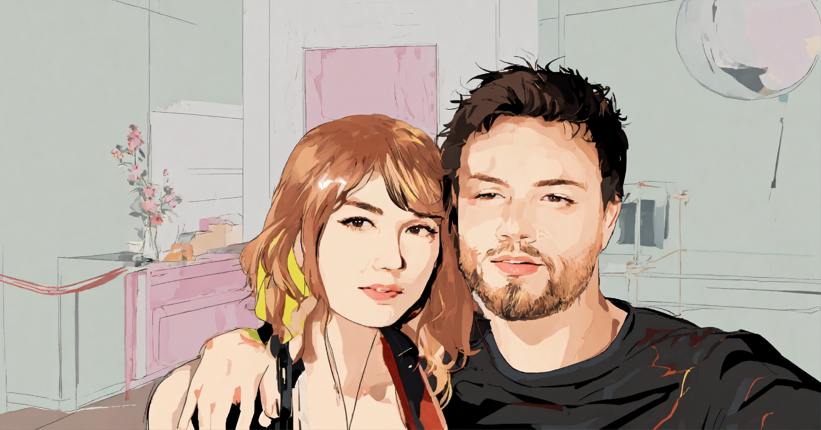 Lexica - Vector art, keep the face