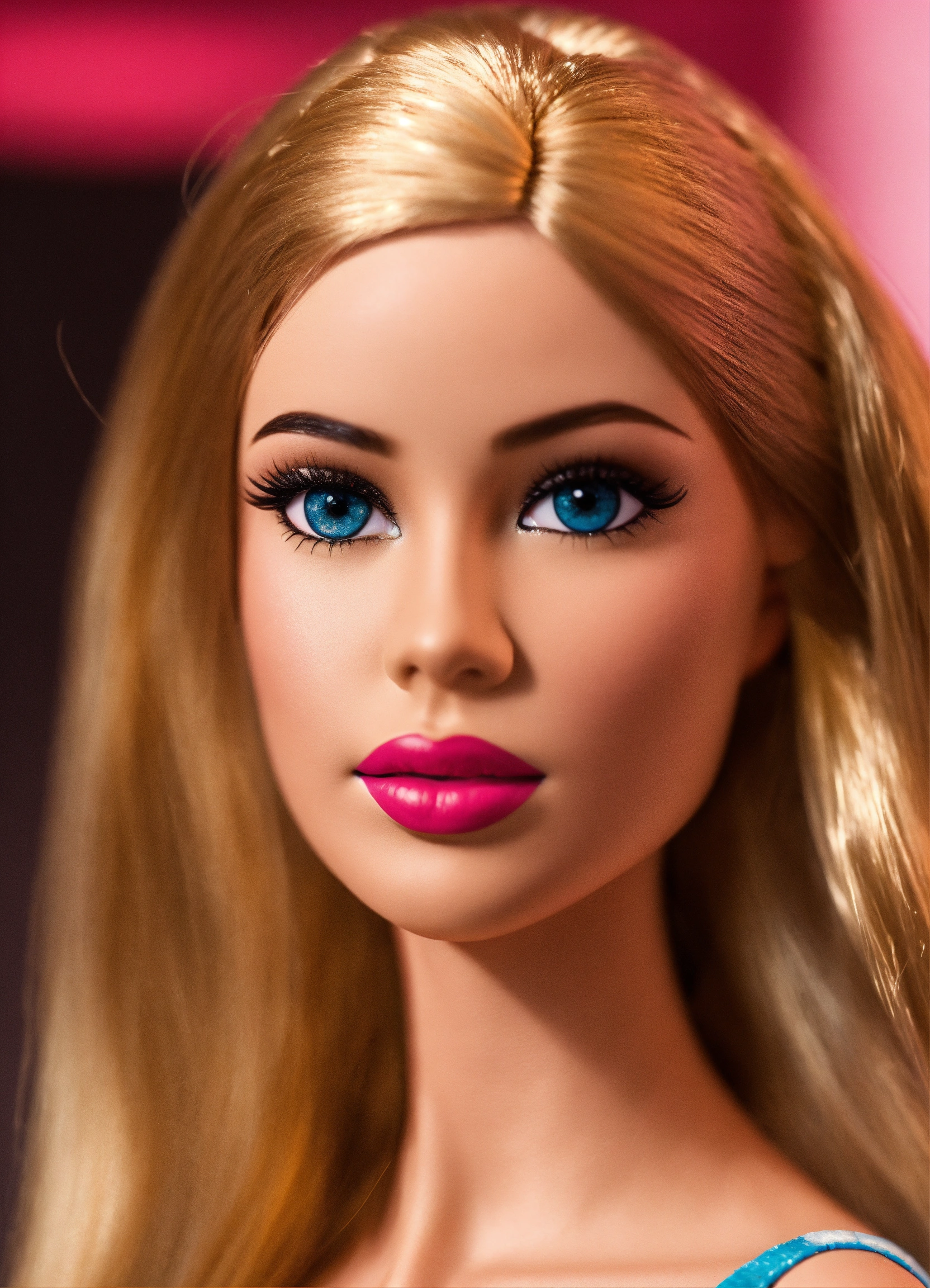 Lexica - Female barbie front view