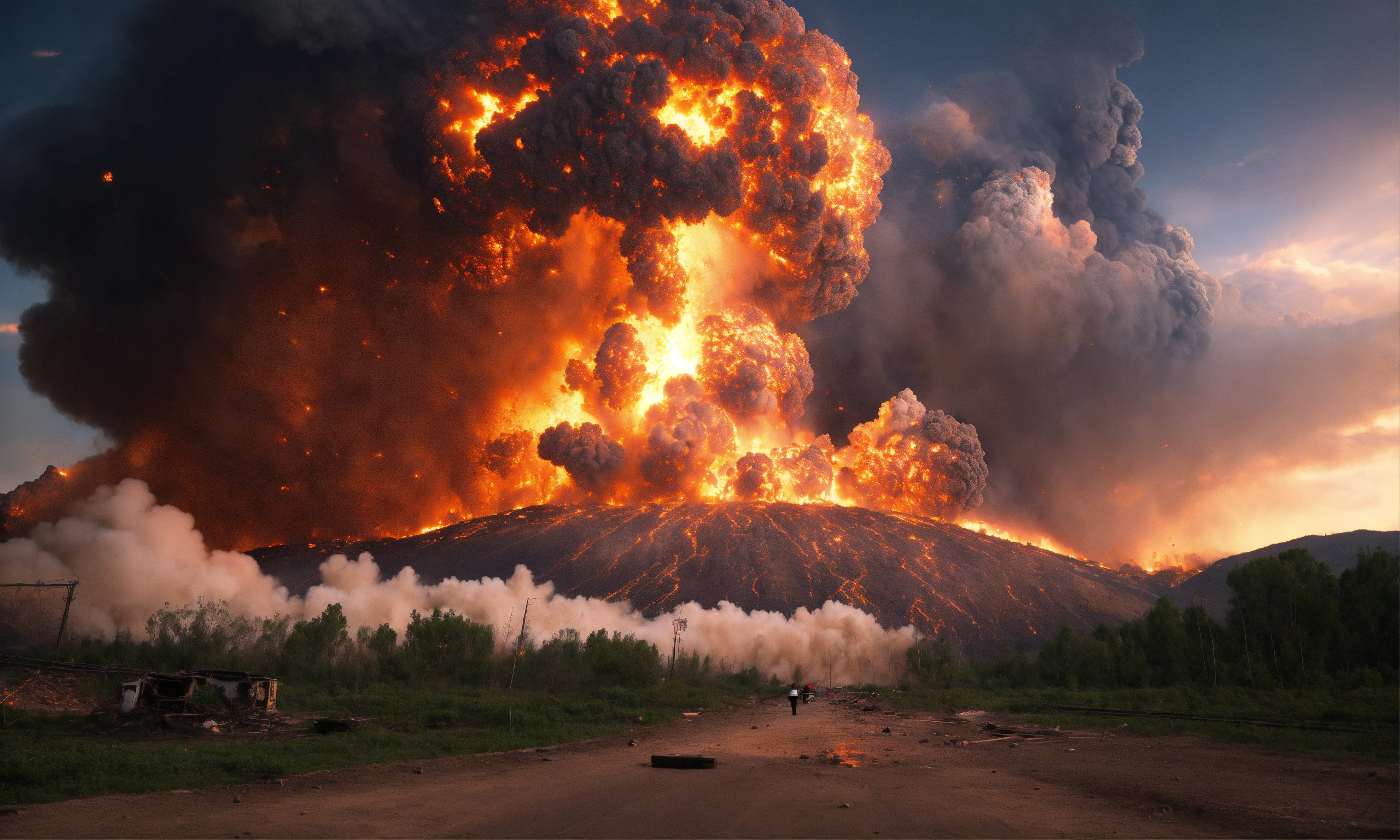Lexica - A mass explosion on earth that destroys all of humanity, scary ...