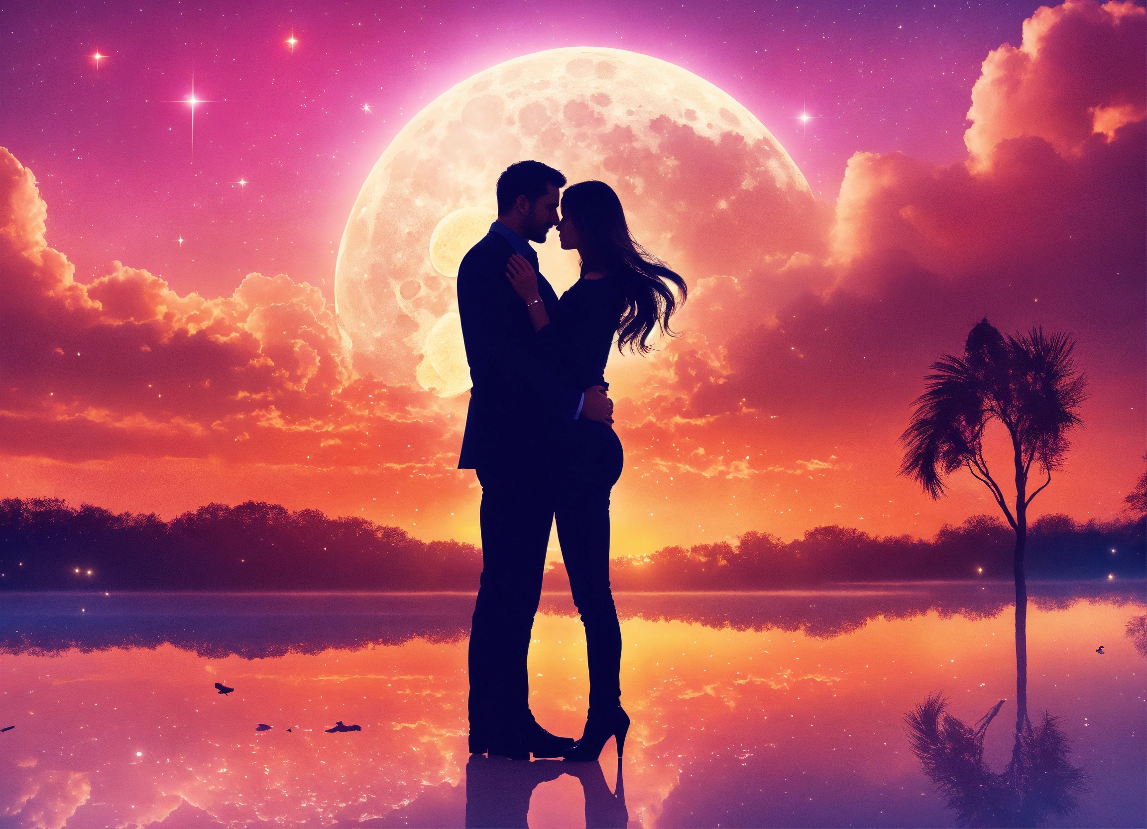 Lexica - Two successful in love successful woman and man 35 years old ...