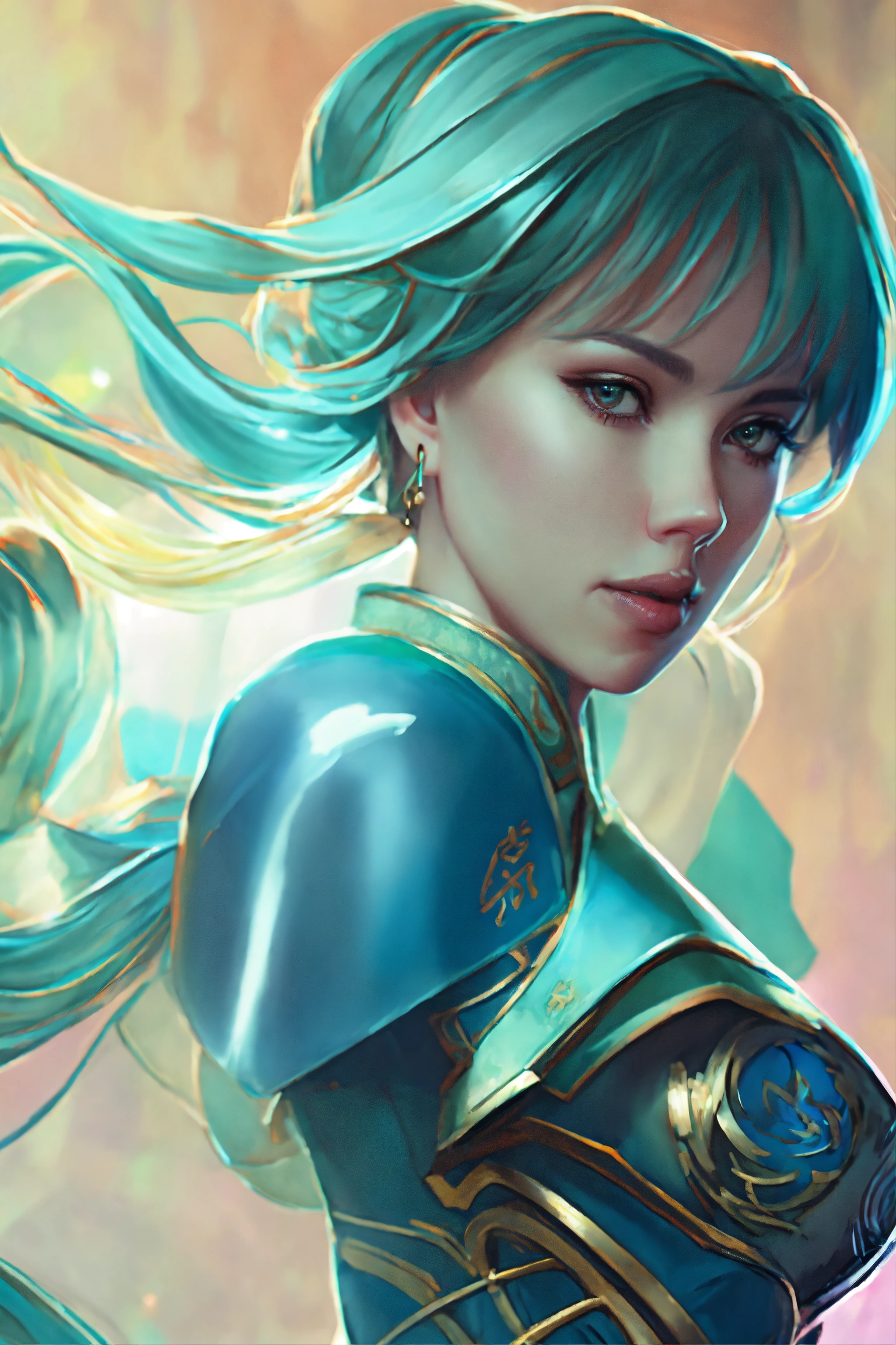 Lexica - Scarlett Johansson, 8k, beautiful, as Chung Li