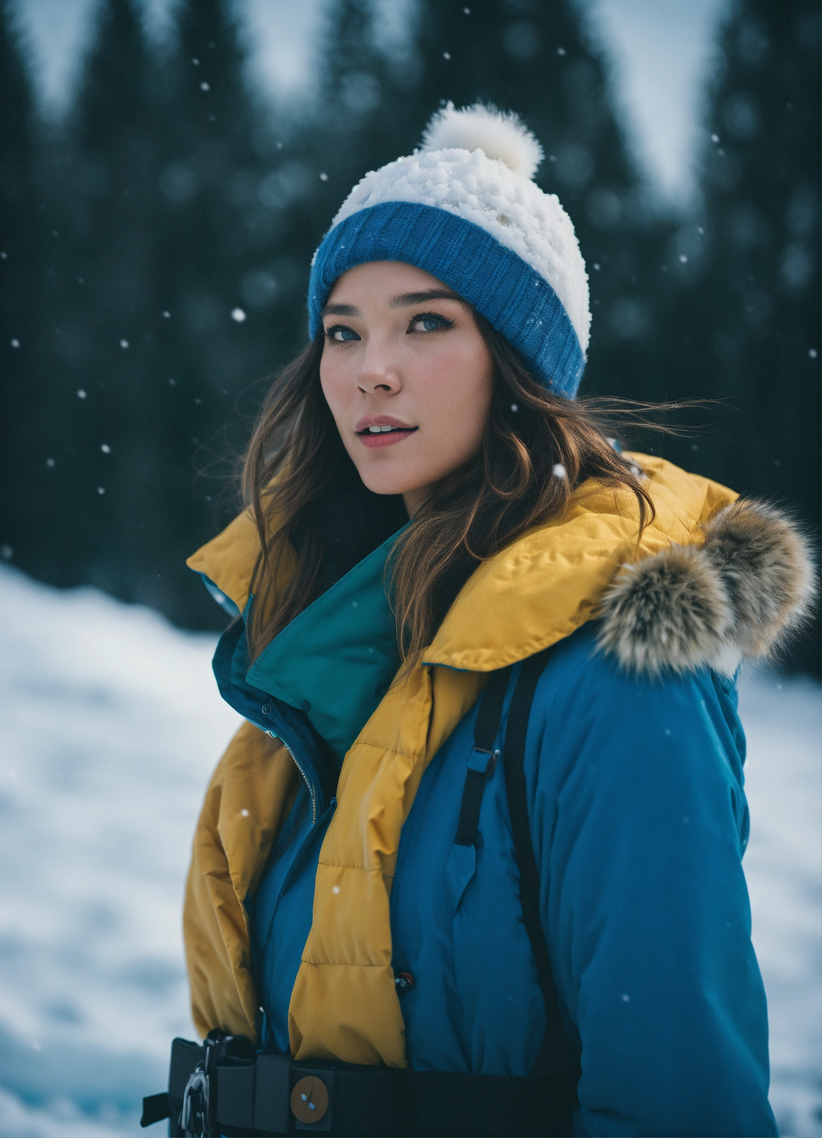 Lexica - Candid Photojournalistic Shot] [French Supermodel, stunning ...