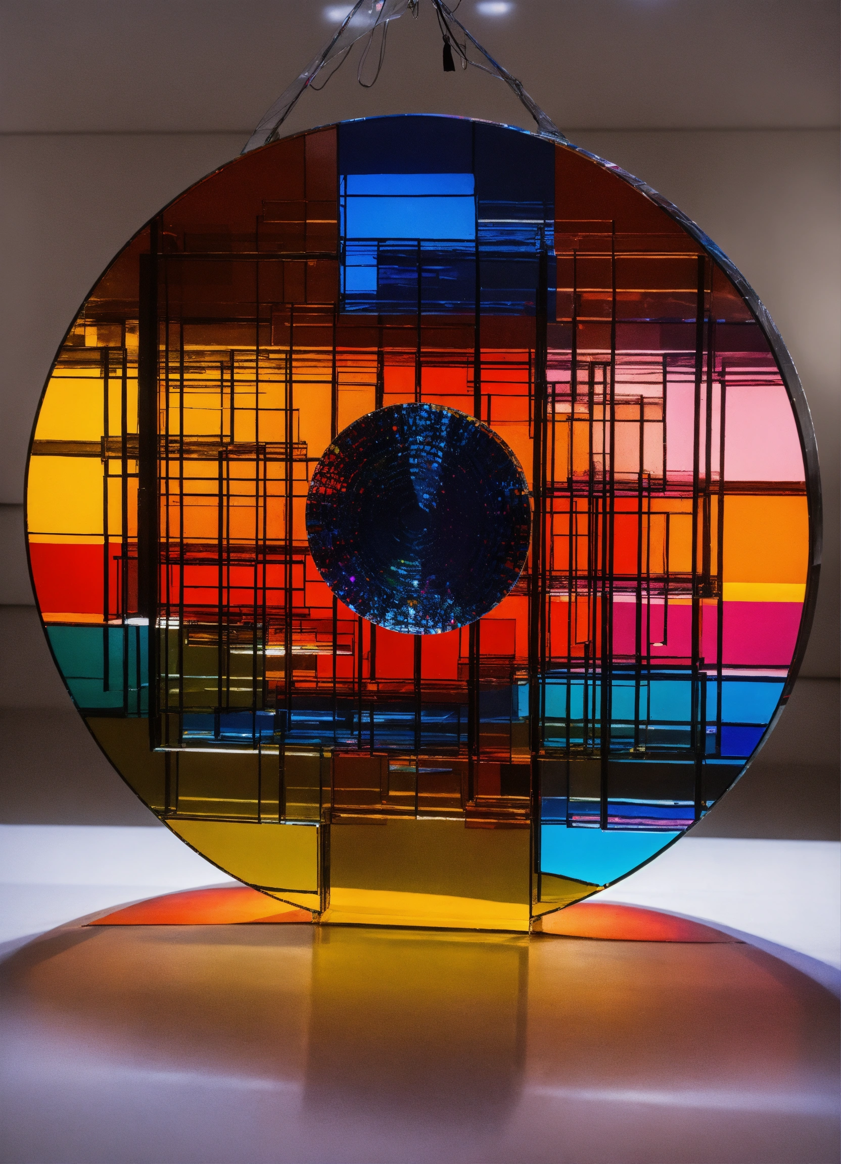 Lexica - Plexiglass glass crystal acrylic arte povera lalyque disc ...