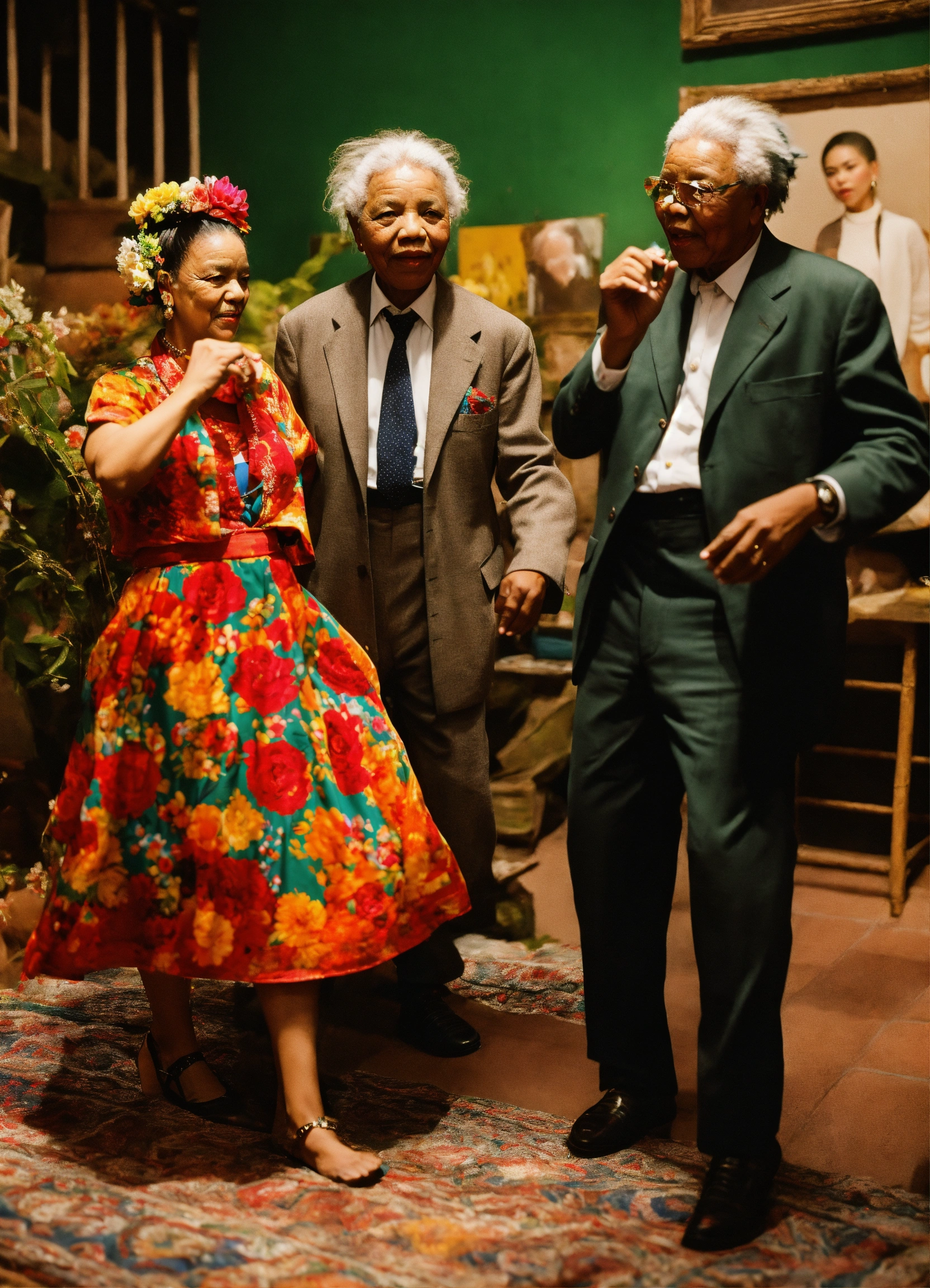 Lexica - Einstein, Frida Kahlo y Nelson Mandela de cavervicolas ...