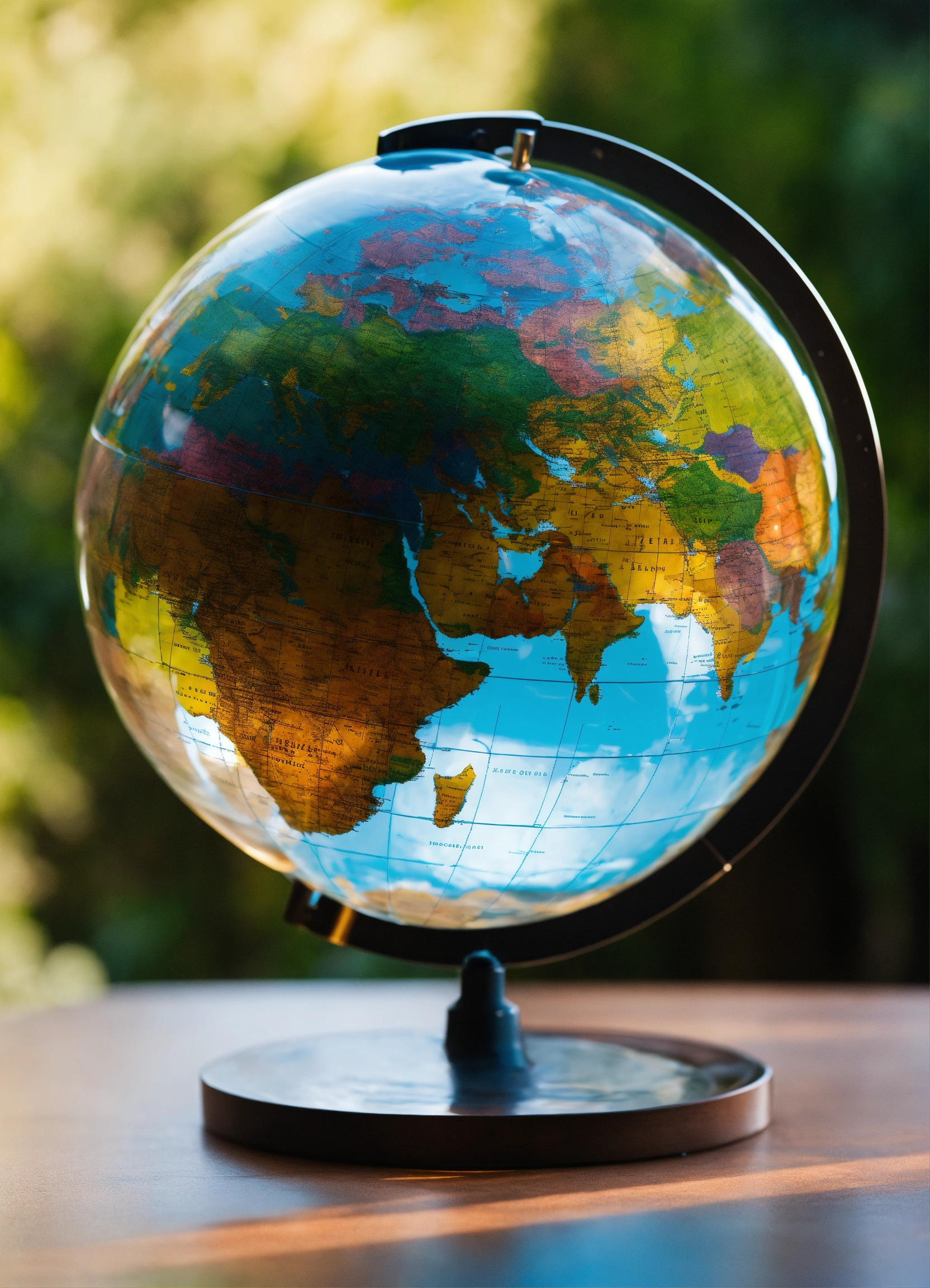 Lexica - A glass see through globe