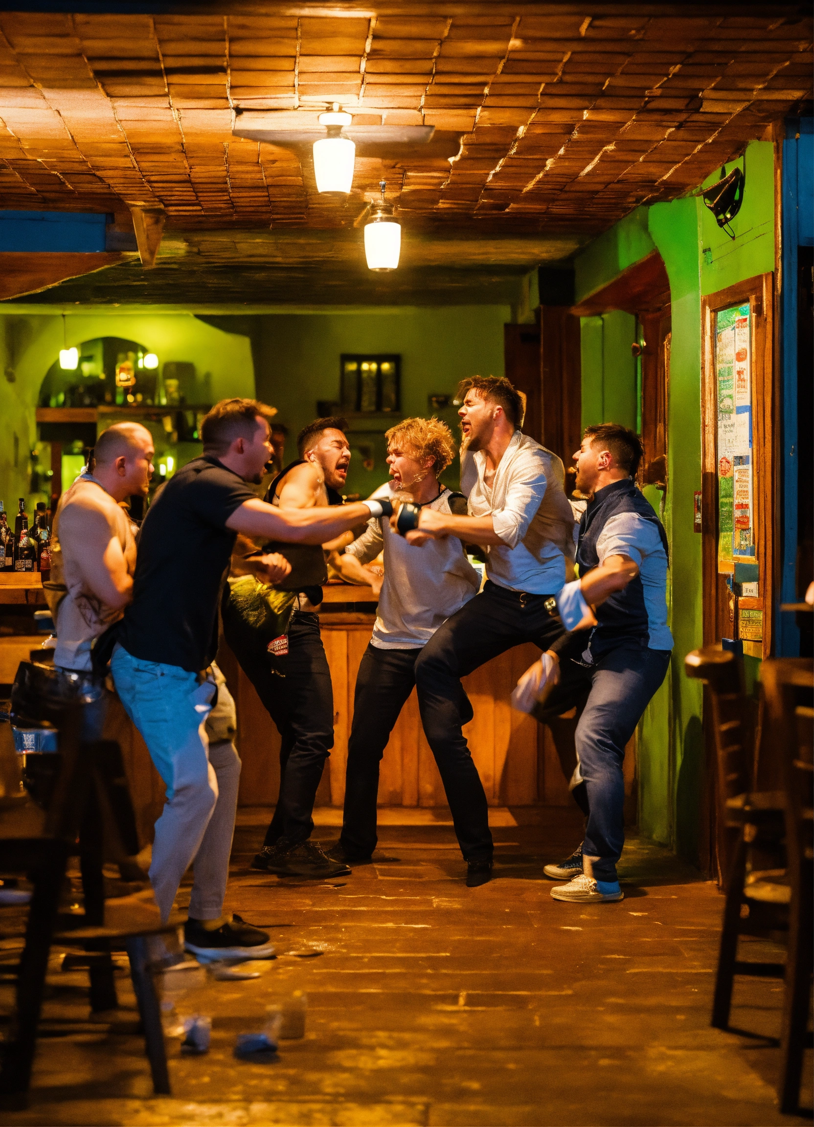 Lexica - Drunk people fighting