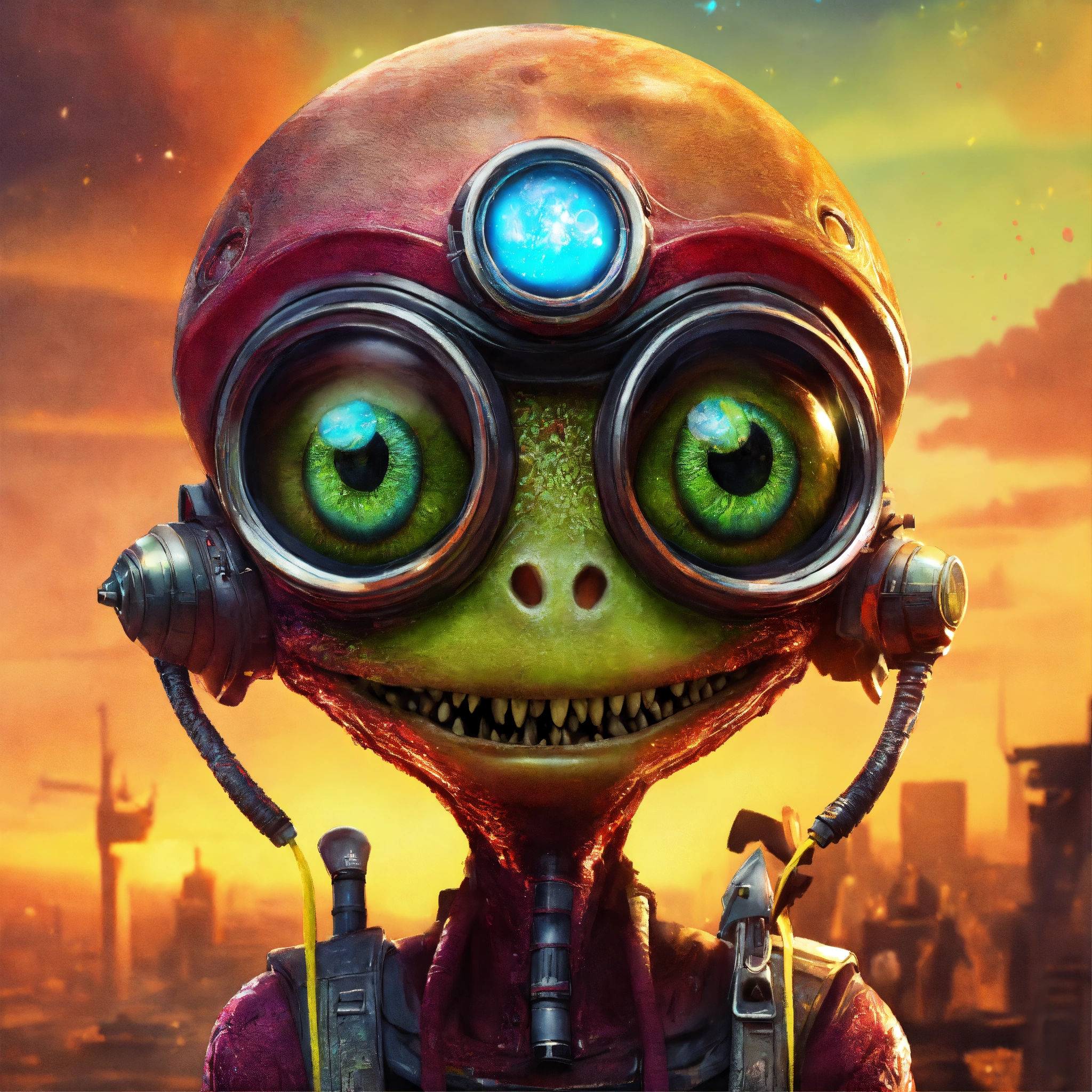 Lexica - Funy crazy aliens avatar