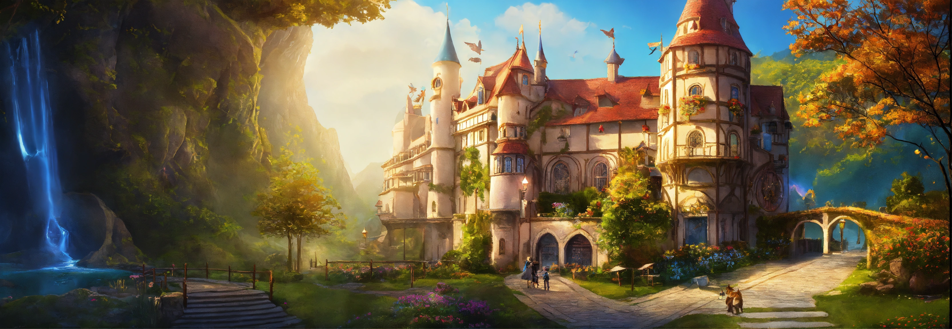 Lexica - A fancy magical world. Magic and wonders are all around