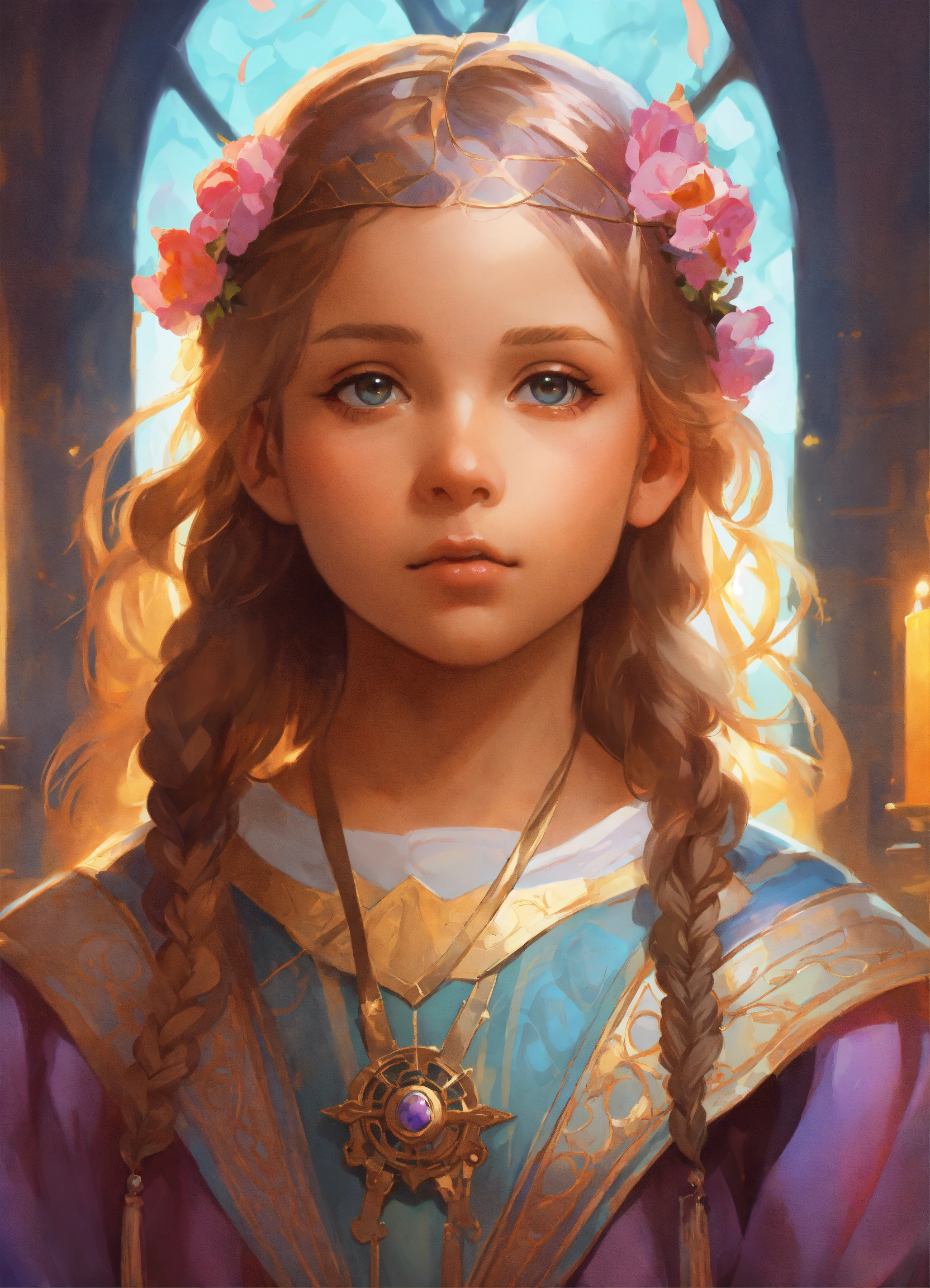 Lexica - Image of a noble child in the center of the image, in ...