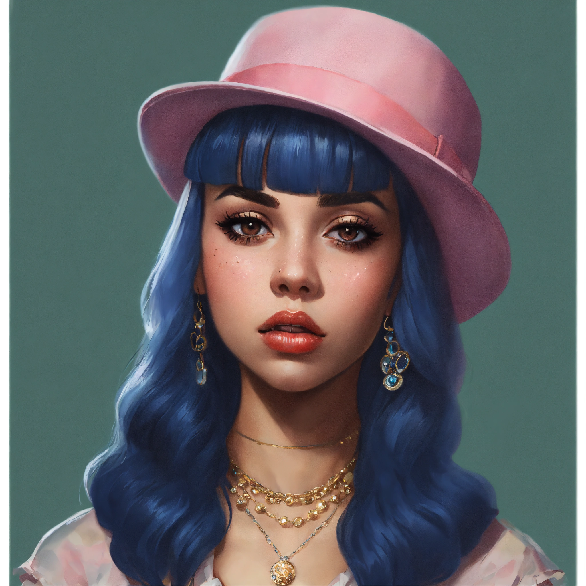 Lexica - Melanie Martinez as mobster, ultra realistic