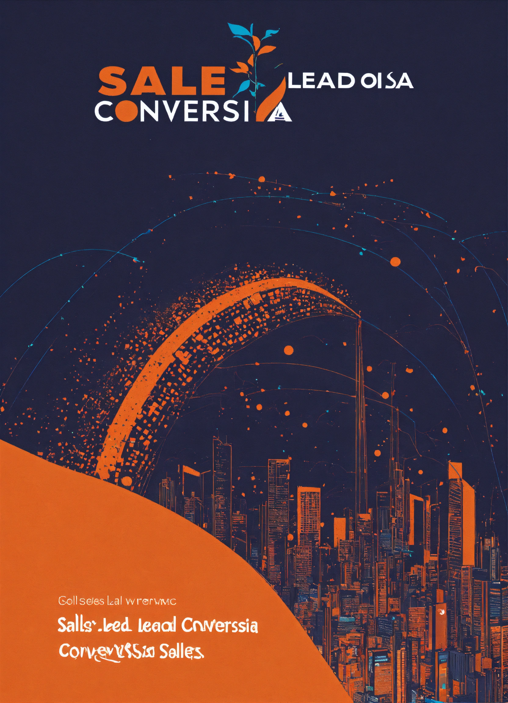 Lexica - SALES LEADS, CONVERSIA, LOGO IN ORANGE