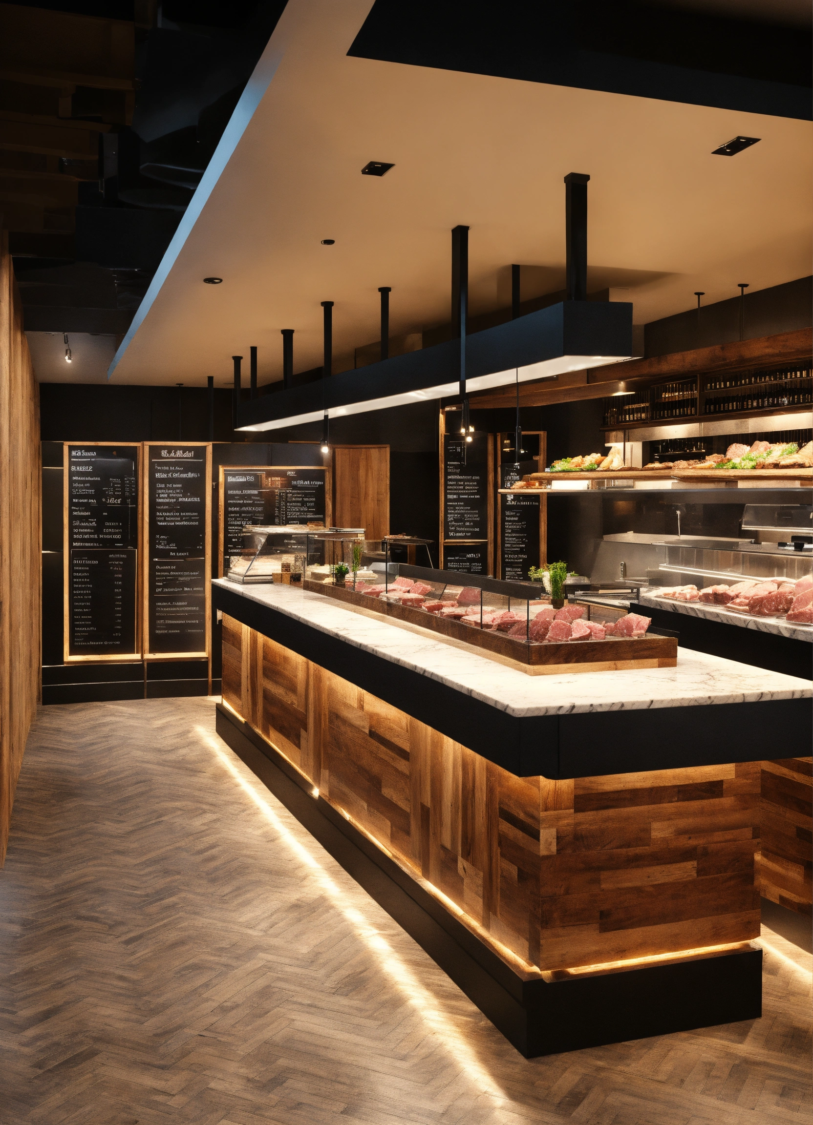 Lexica - Create a professional realistic image of a small meat ...