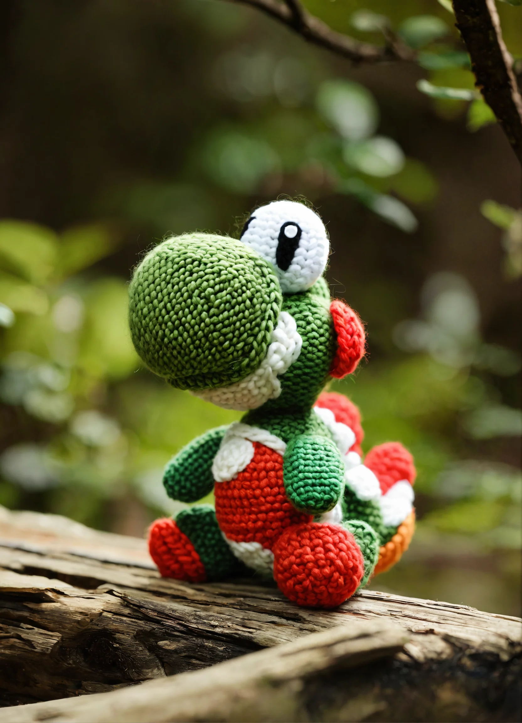 Lexica - Cute knit Yoshi from Yoshi