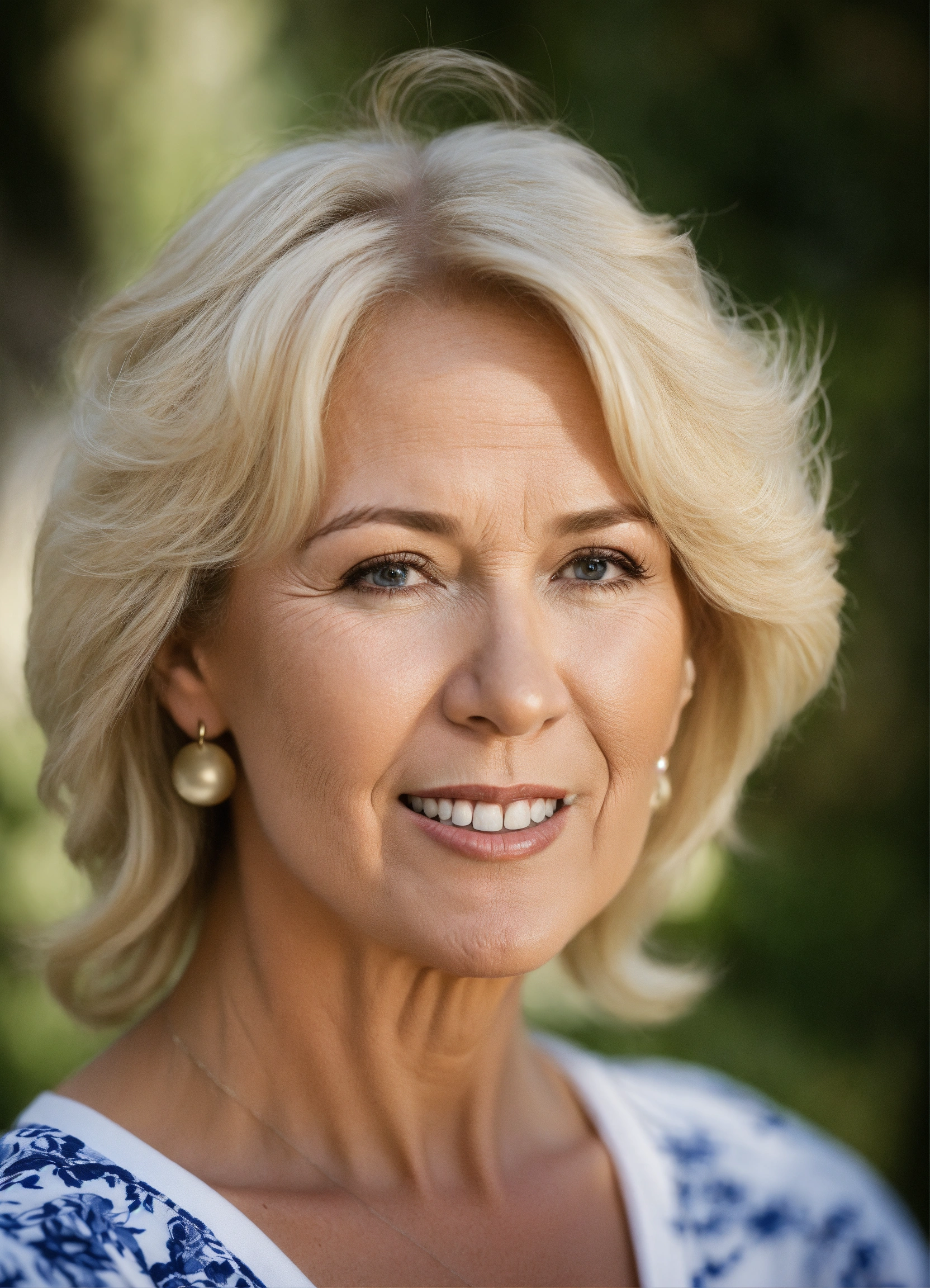 Lexica - Blonde boomer woman