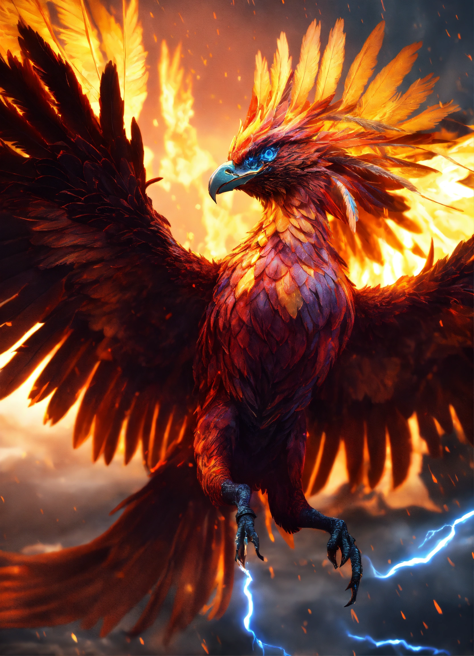 Lexica - Stormcaster Phoenix In the world of 8K Ultra 3D, the ...