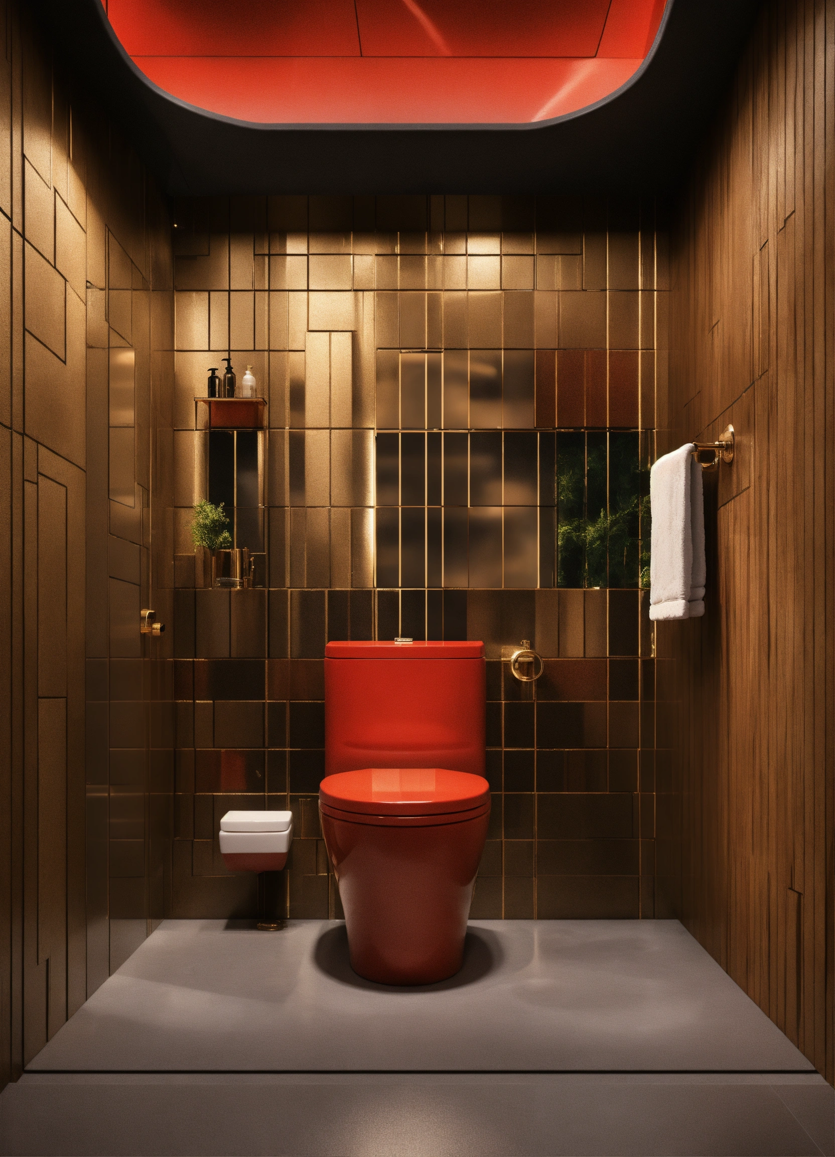 Lexica - Design a toilet fit for a Norse god like Thor, with a color ...