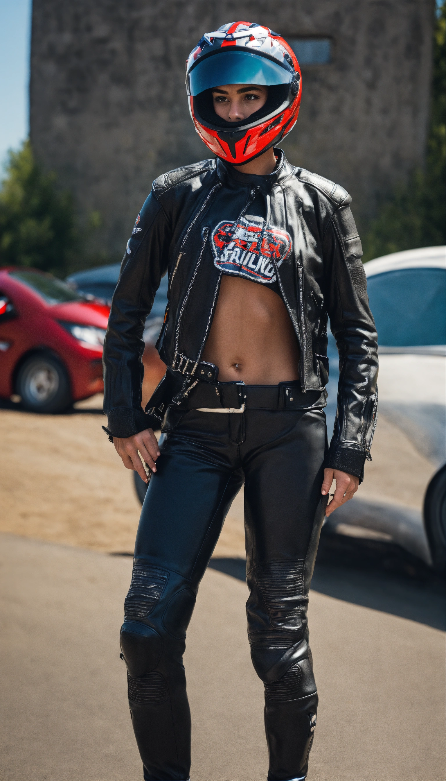 Lexica - Motorcycle outfit