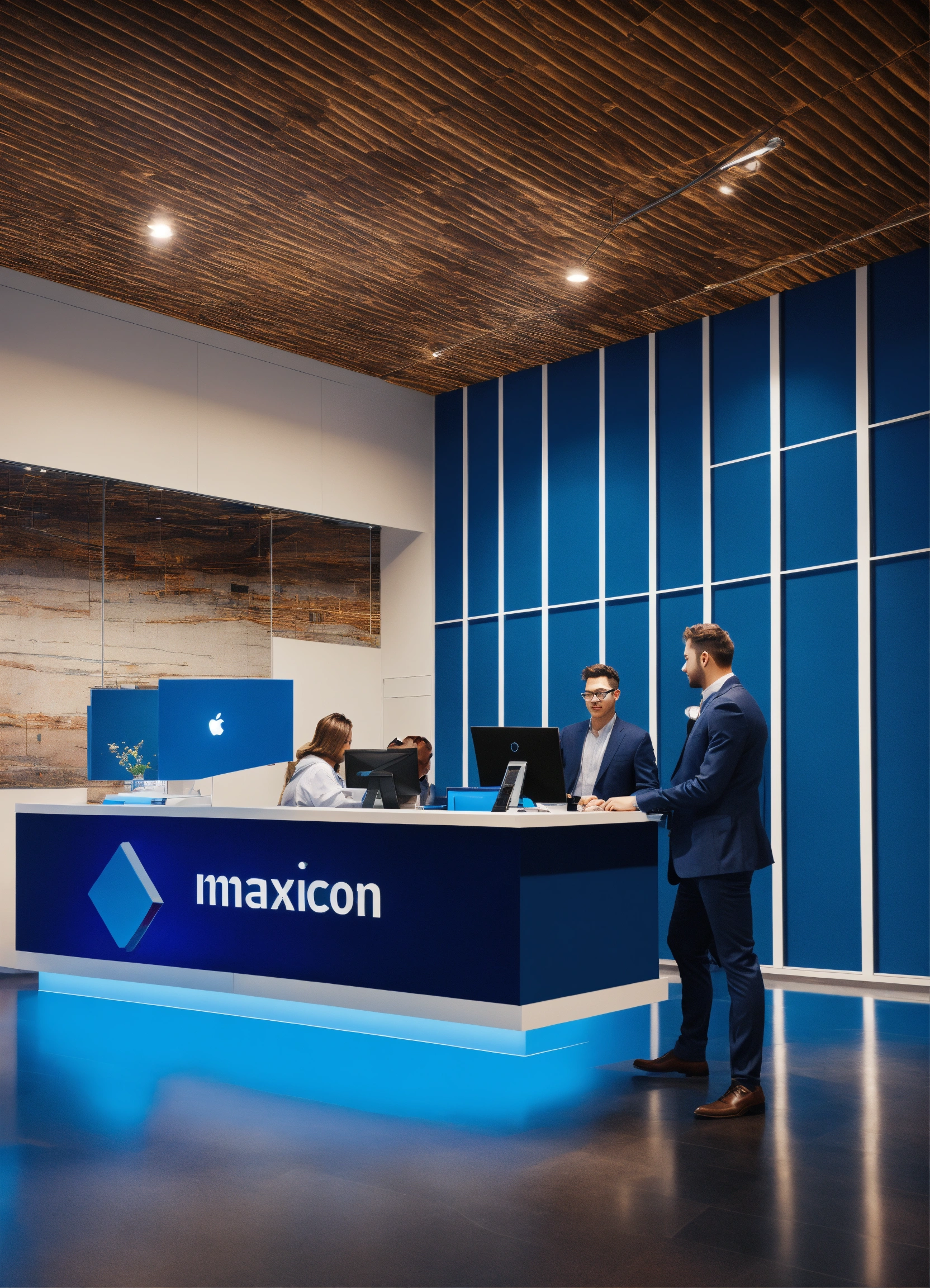 Lexica - A sales office for a high-end Software Company named "Maxicon ...