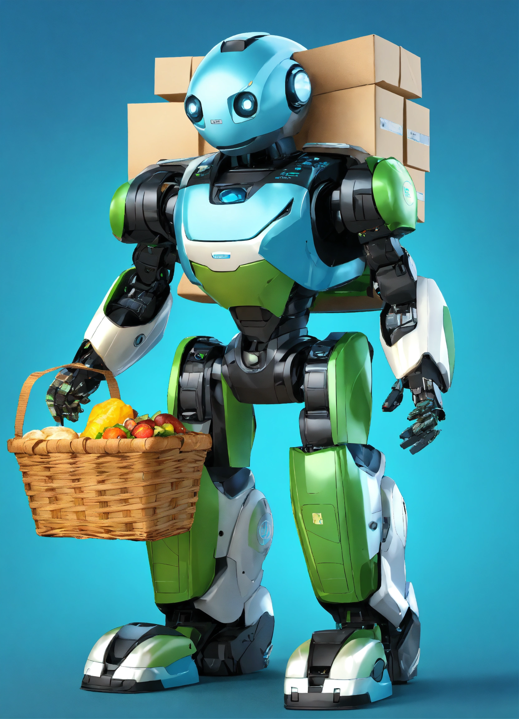 Lexica - A fast running humanoid robot, realistic man face, clear eyes ...