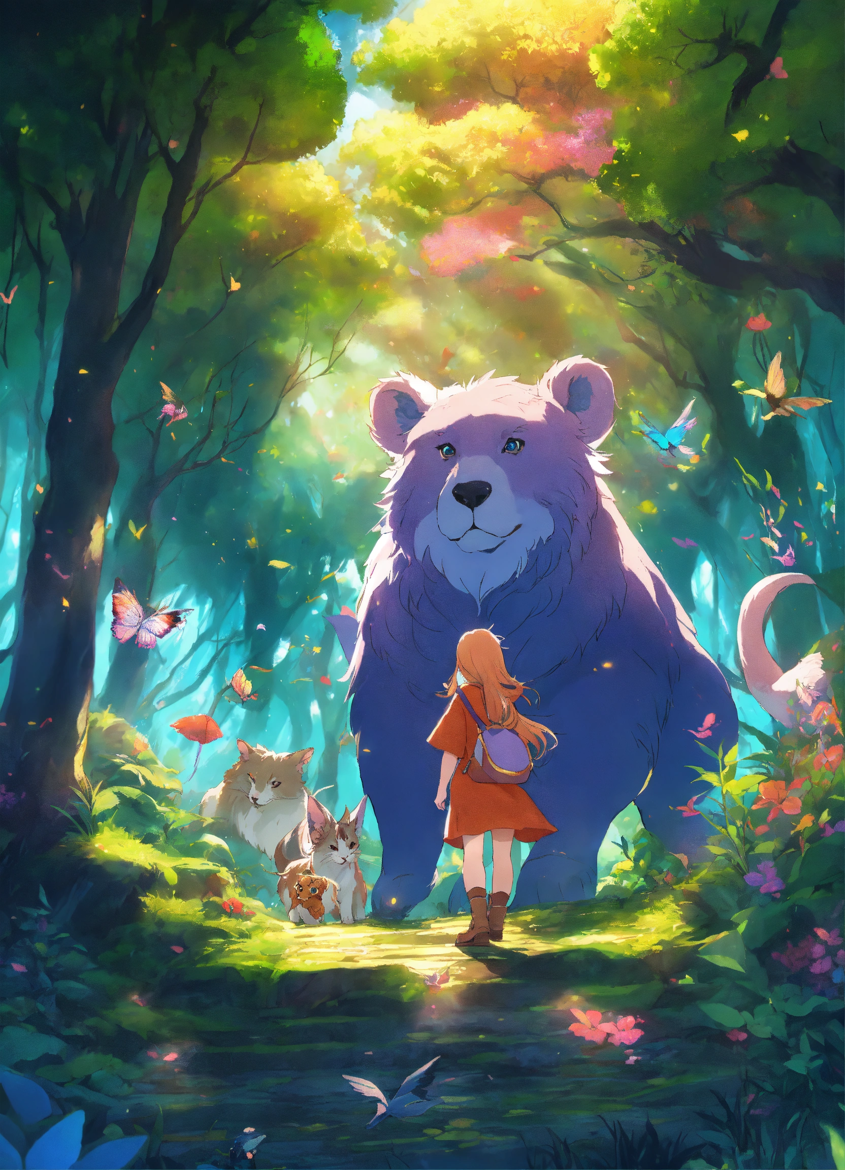 Lexica - Magical dream land anime forest adventure epic dreamland with ...