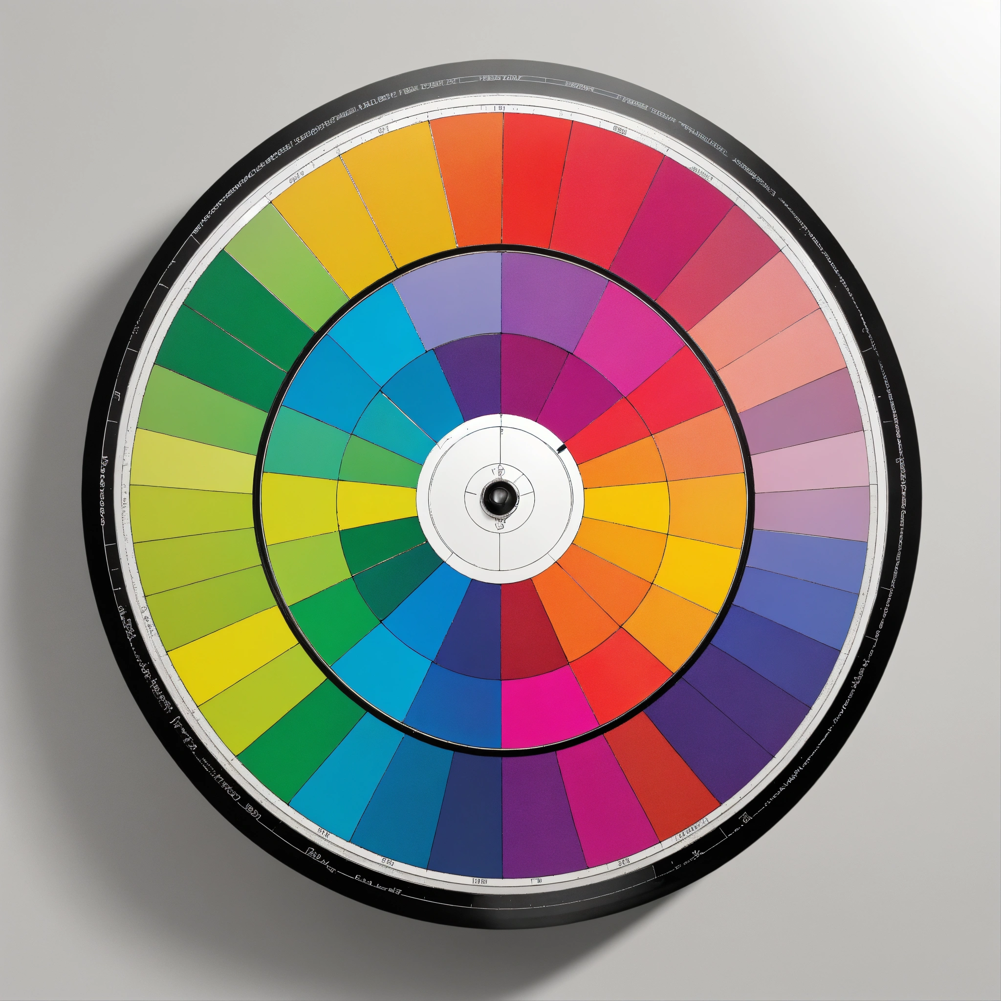Lexica - One SIMPLE conventional color-wheel in 'white background' in ...