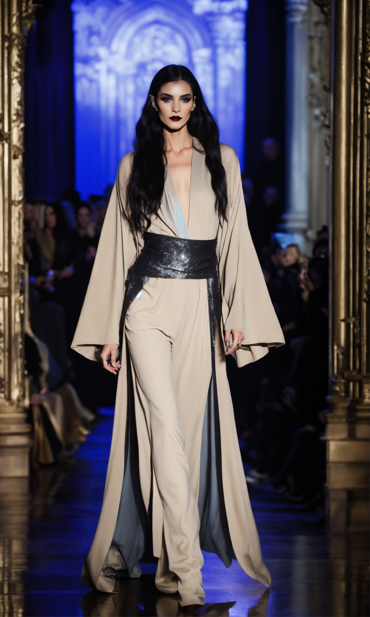 Lexica - Lothlorien androgynous royal vampire walking runway during ...