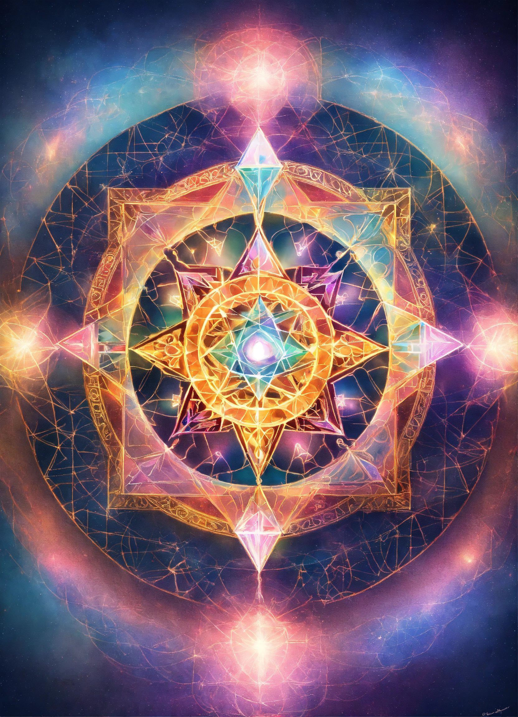 Lexica - Isis cross symbole, vibrating, connected to other universe ...