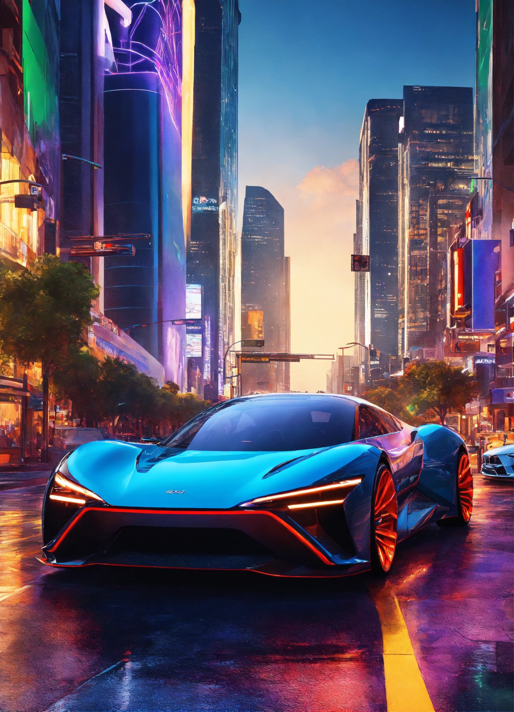 Lexica - A stunning high-resolution image of the Concept One and C_Two ...