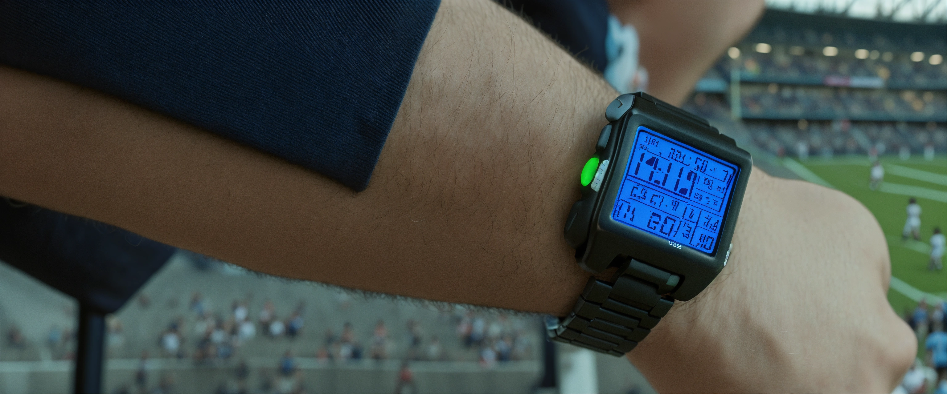 Lexica - Digital watch on the wrist of a football referee during the ...