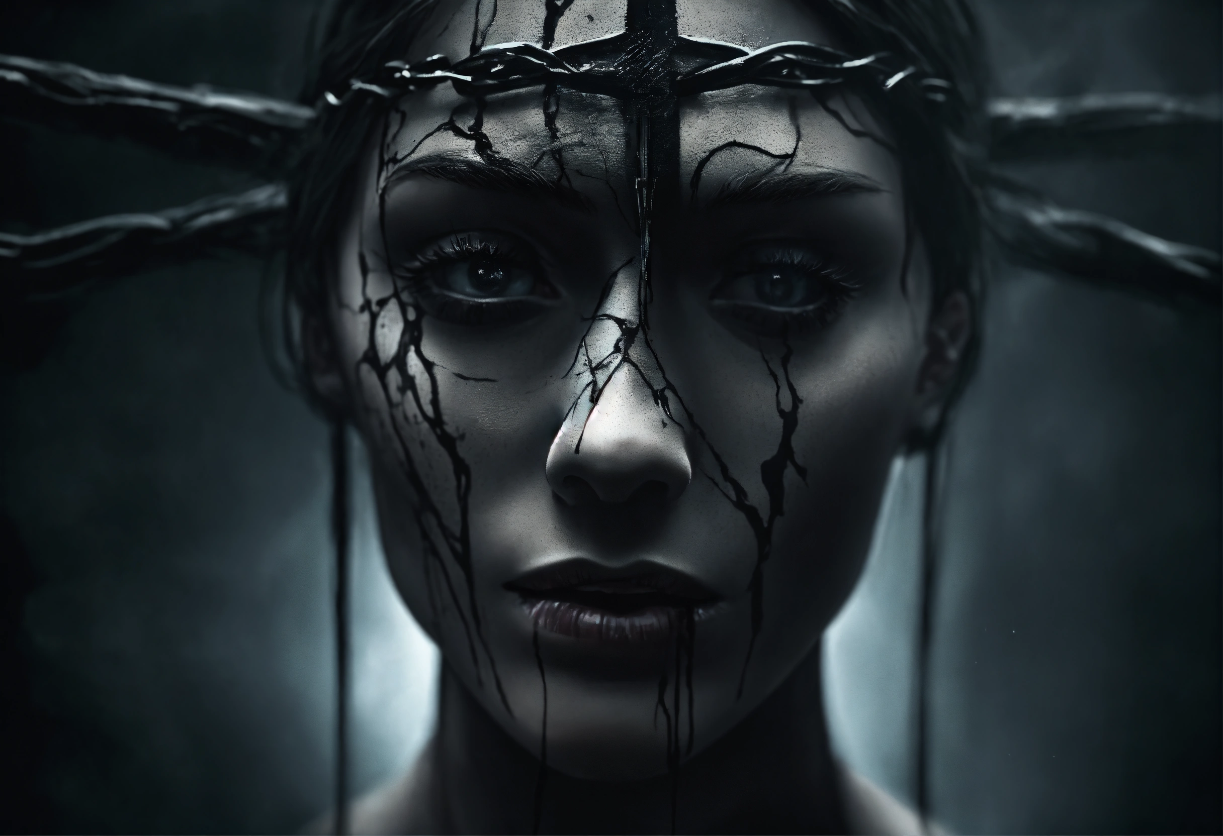 Lexica - Photo 16k, hyperrealist, ultra details, ghostly face ...