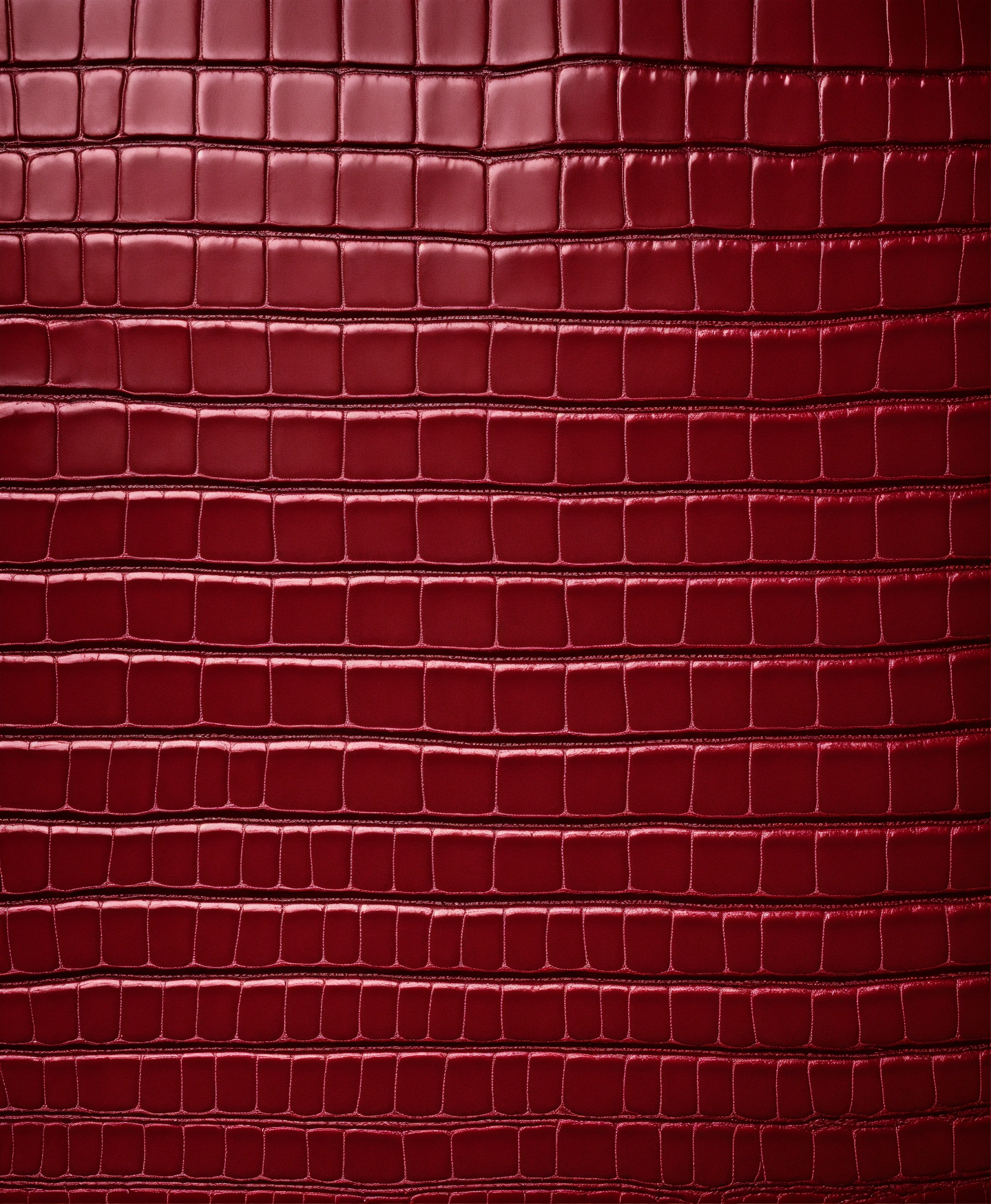 Lexica - Crocodile pattern in burgundy red, animal print, camo