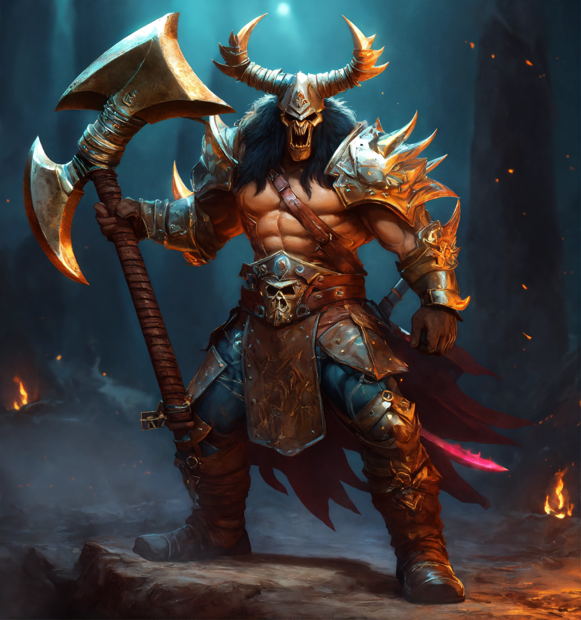 Lexica - Unknown game character creature of heavy metal music manowar ...