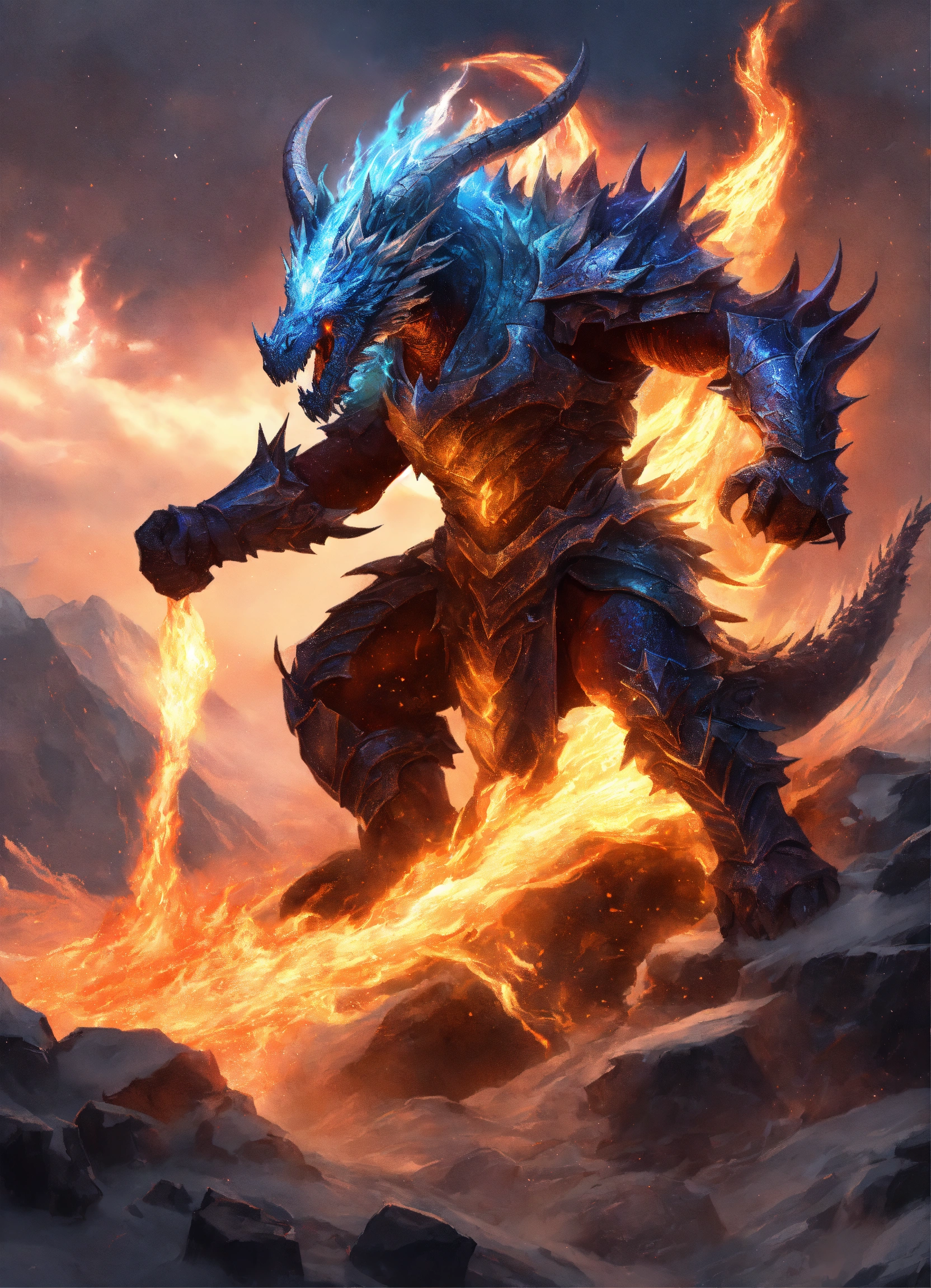 Lexica - A giant enigmatic celestial Dragonborn God with no wings in ...