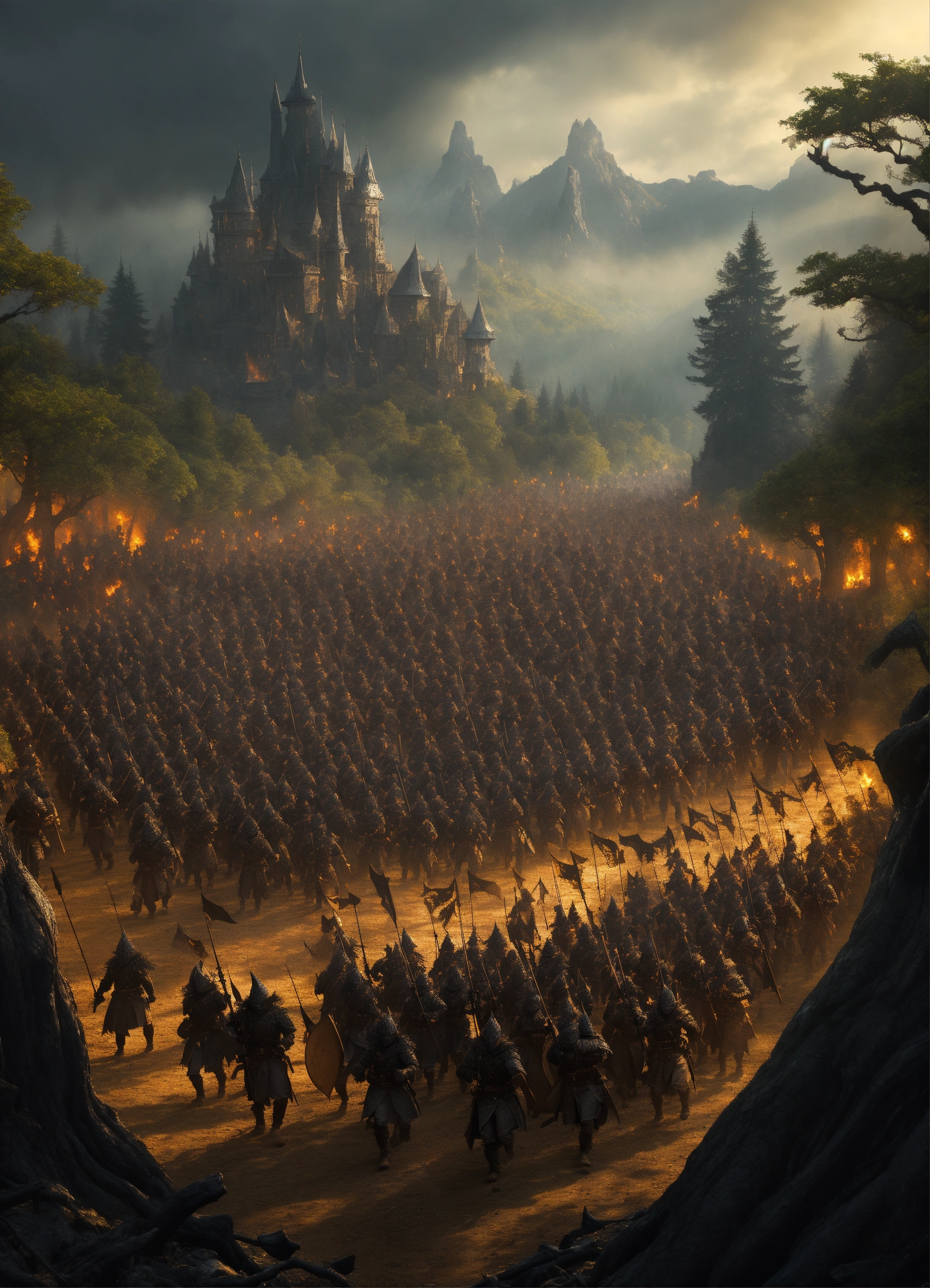 Lexica - Is a fantasy setting of a massive army of goblins marching ...