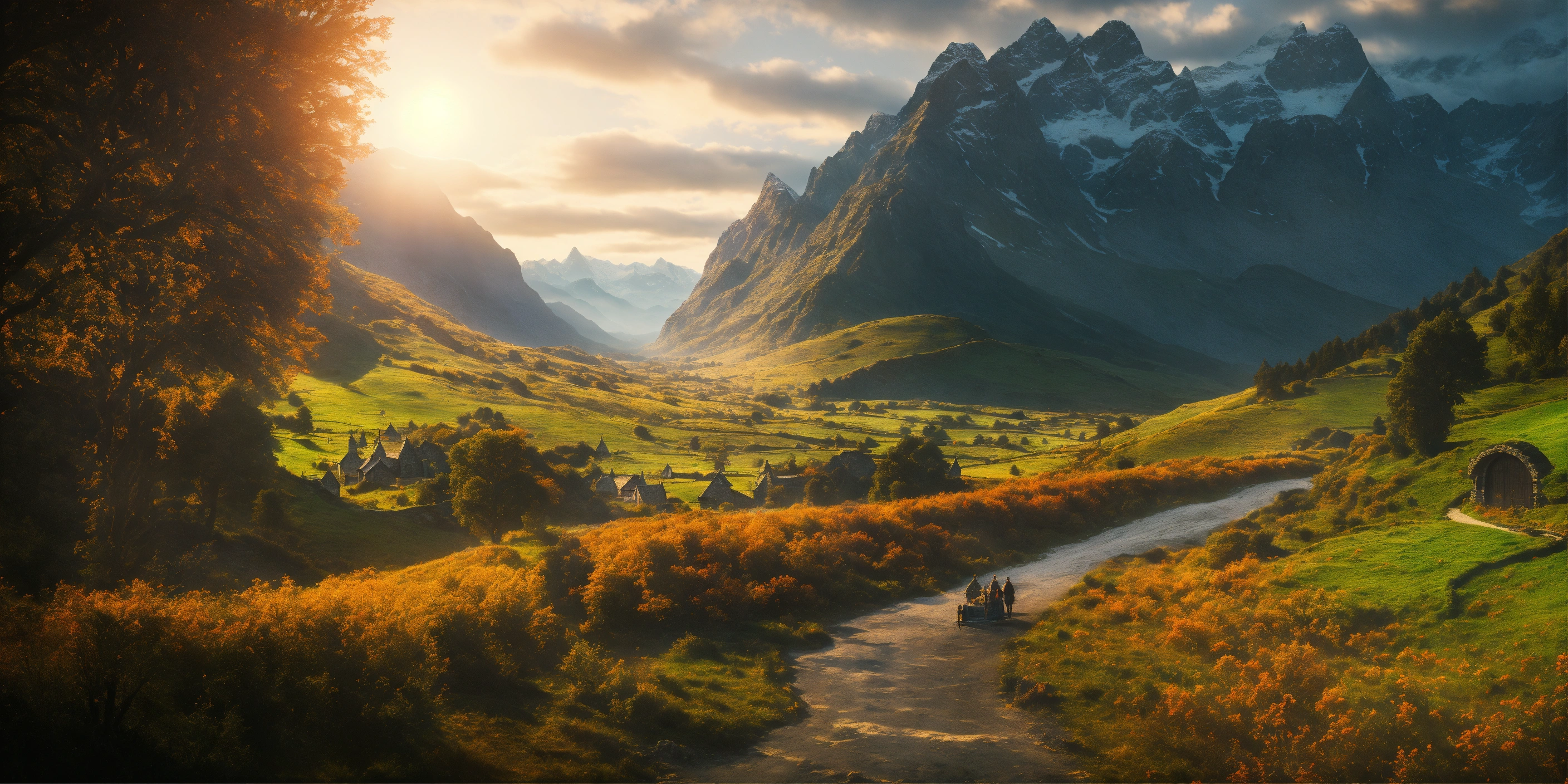 Lexica - Best Lord of the rings beautiful landscape, 8k, cinematic ...